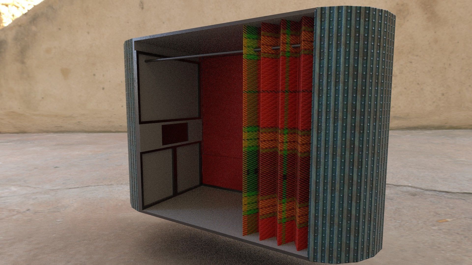 3D model Photo booth VR / AR / low-poly | CGTrader