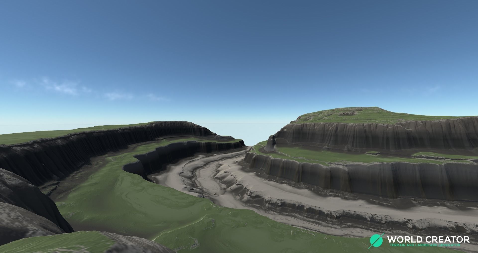 Plateau River 04 3D model | CGTrader