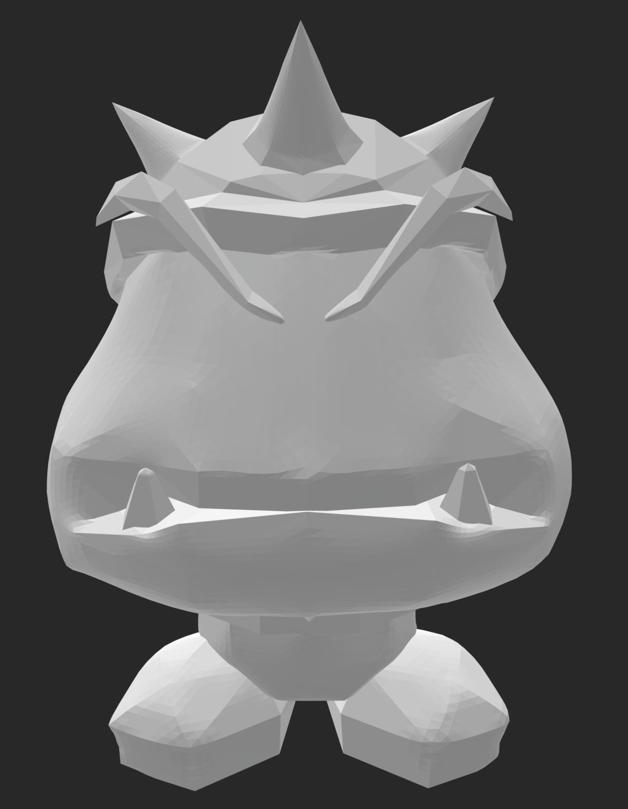 Inferno Goomba 3D model 3D printable | CGTrader