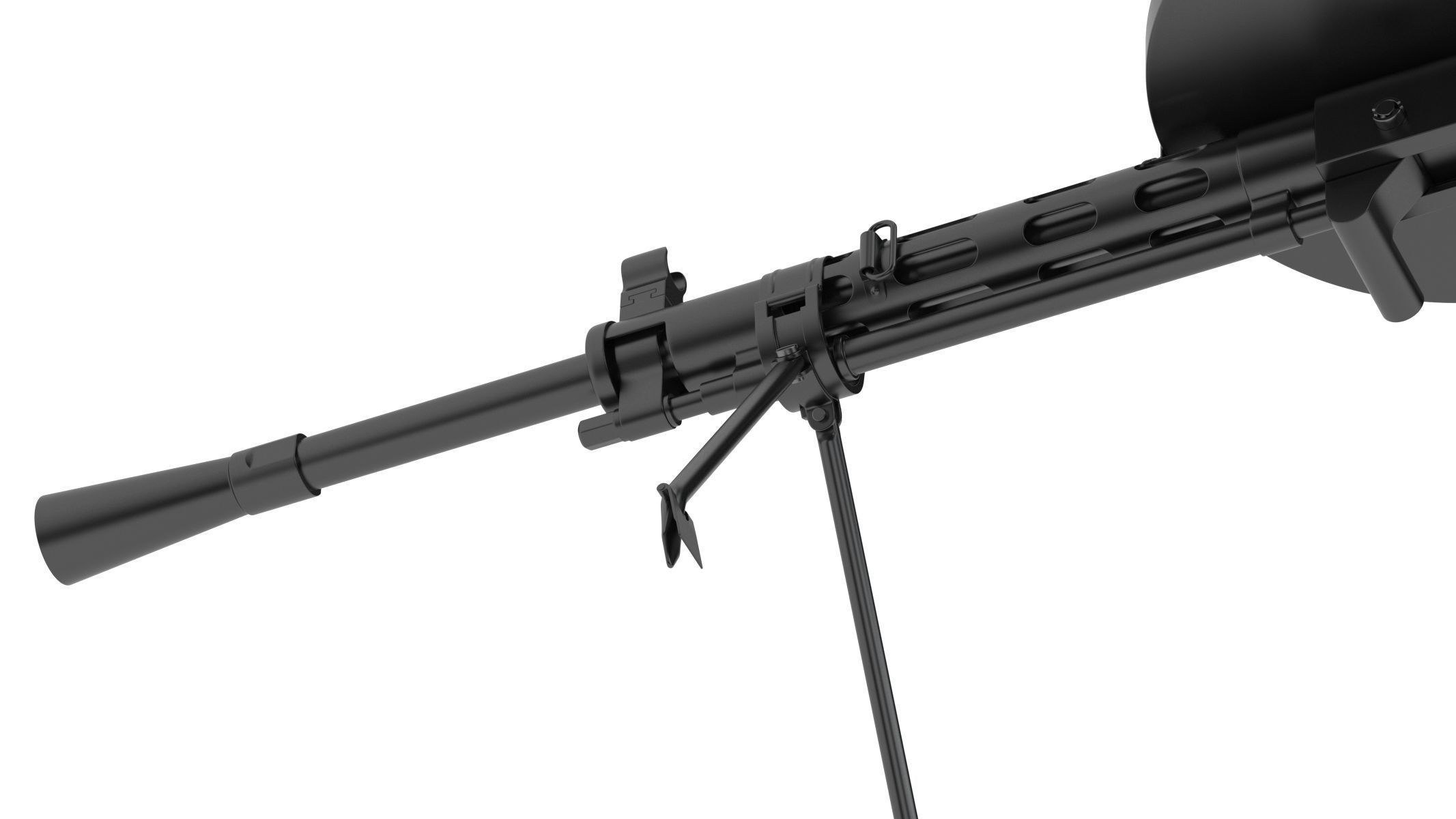Degtyaryov machine gun 3D model | CGTrader
