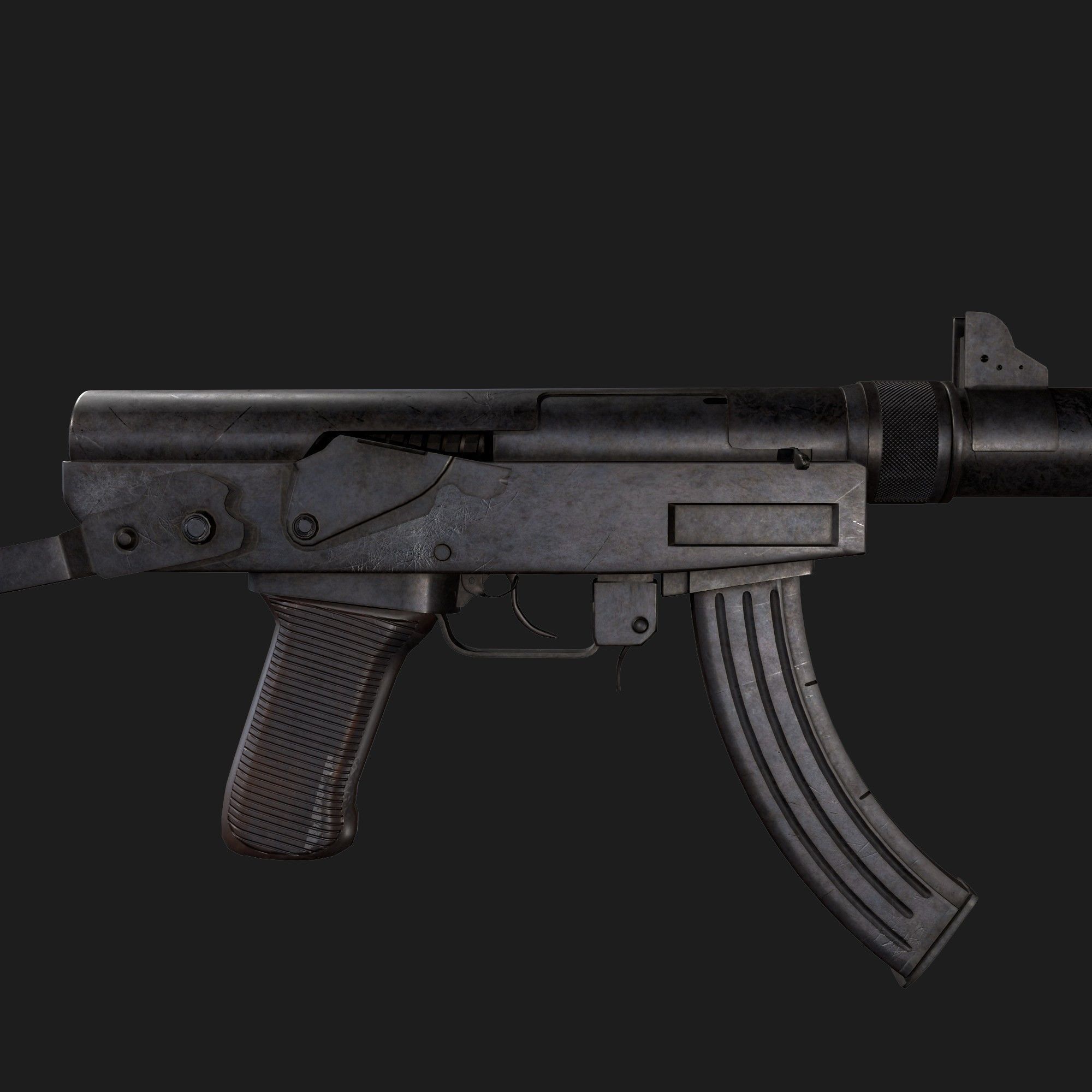 3D model Type 64 SMG VR / AR / low-poly | CGTrader