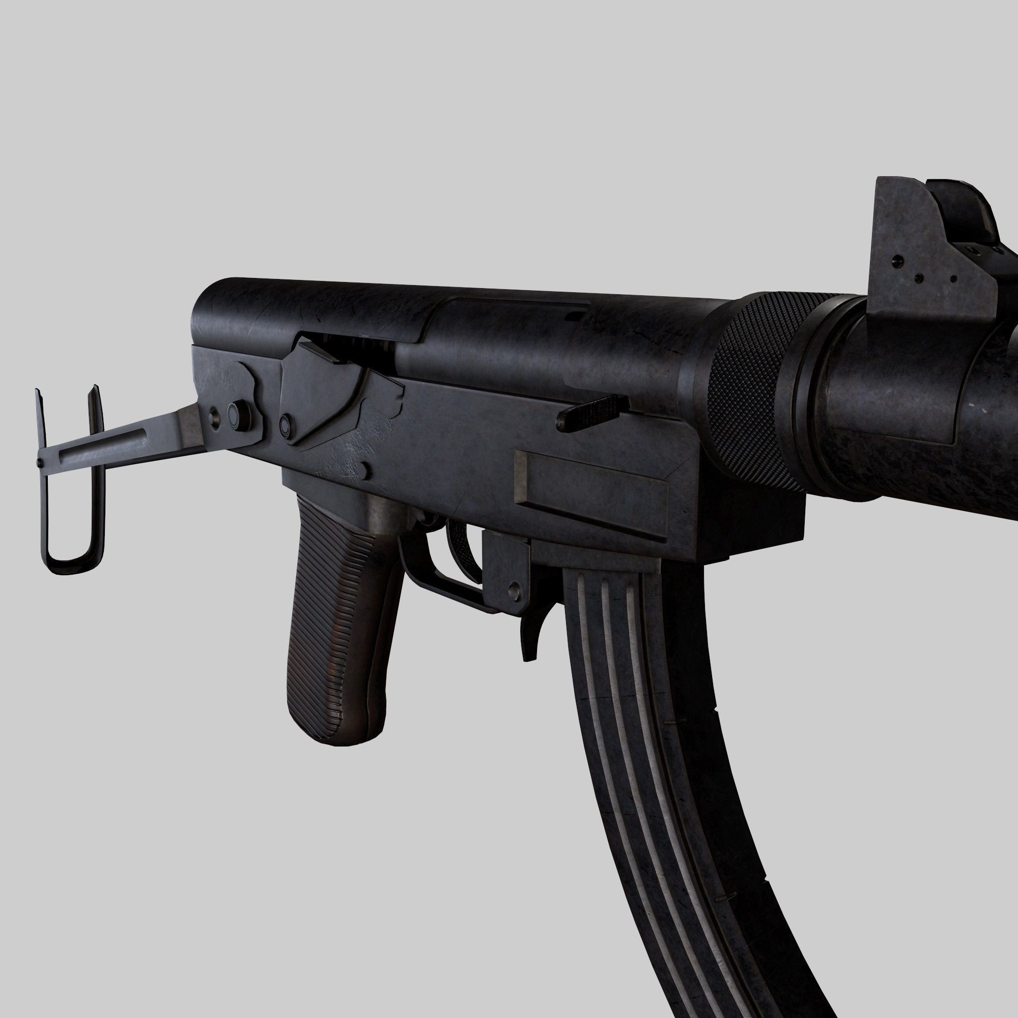 3D model Type 64 SMG VR / AR / low-poly | CGTrader