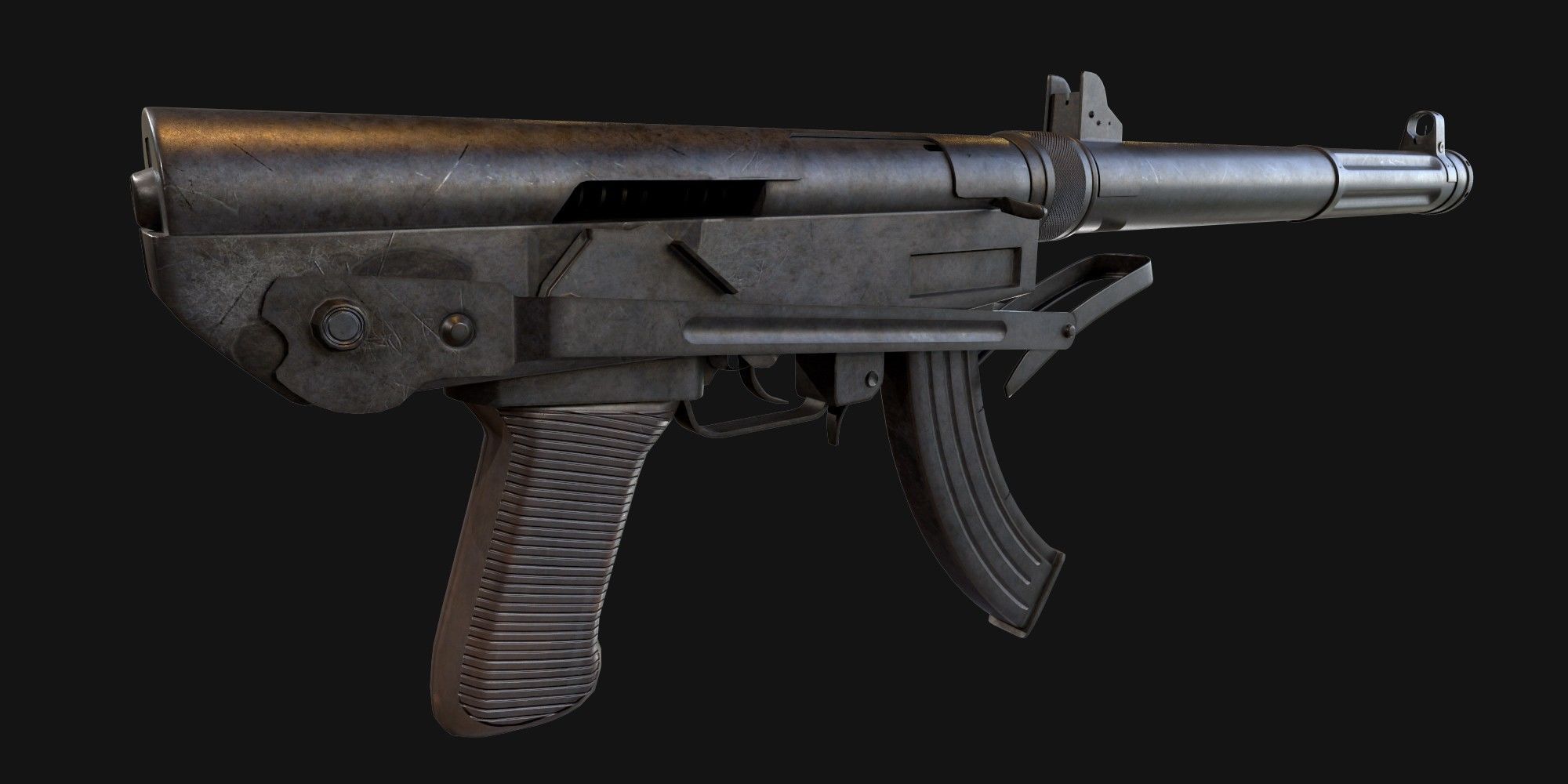3D model Type 64 SMG VR / AR / low-poly | CGTrader