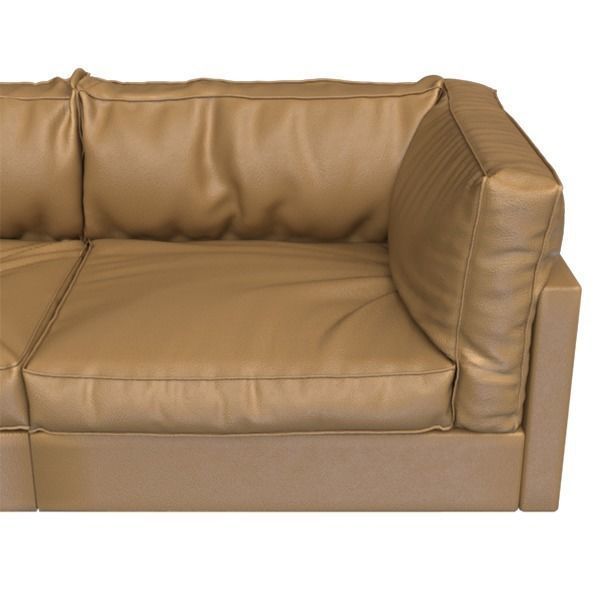 Sofa SQUARE GROUND - DE PADOVA 3D model | CGTrader