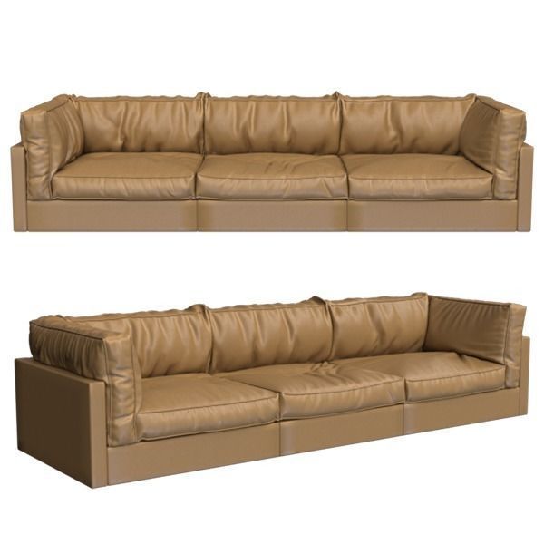 Sofa SQUARE GROUND - DE PADOVA 3D model | CGTrader