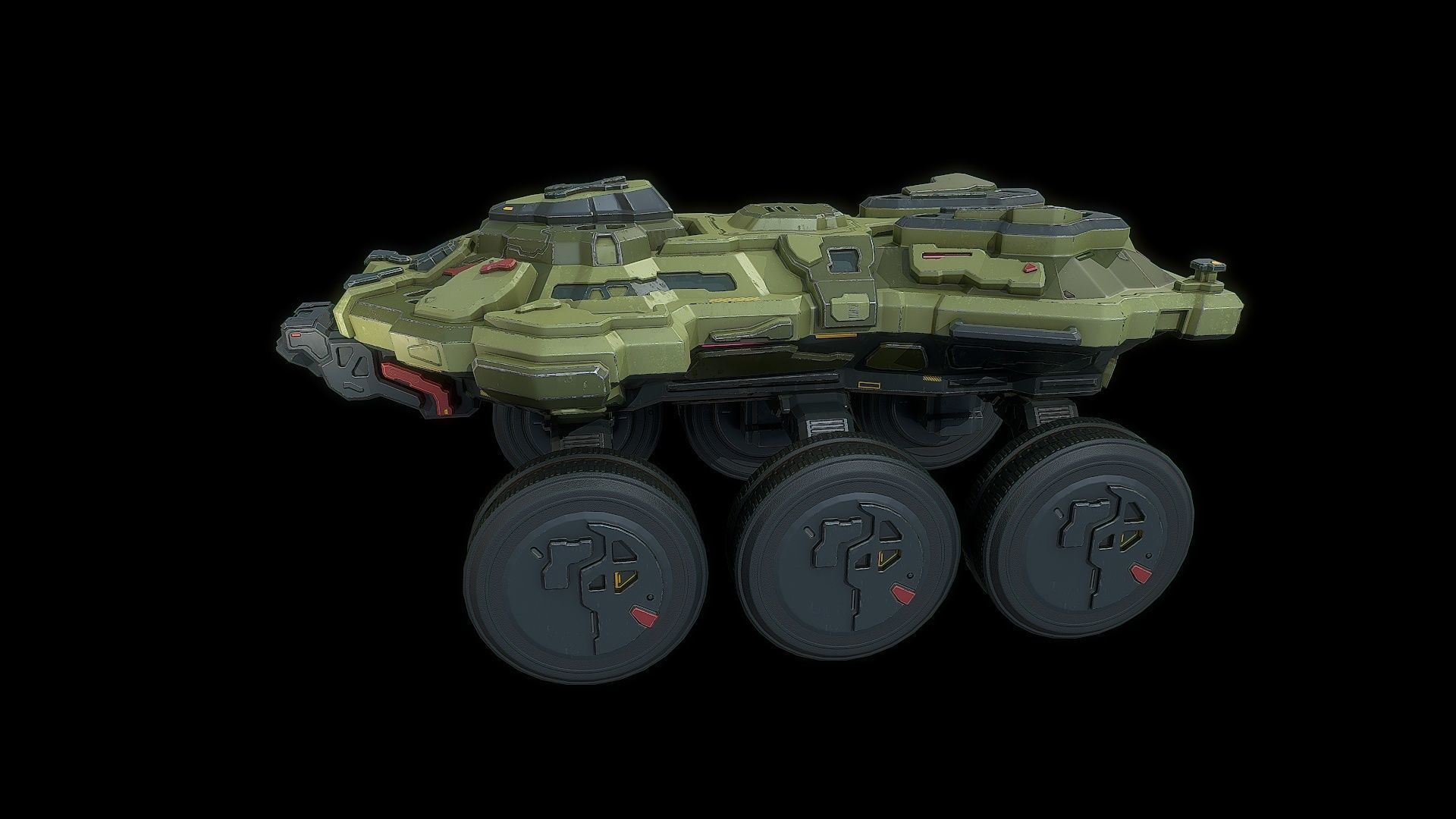 3D model Sci fi pathfinder rover vehicle VR / AR / low-poly | CGTrader