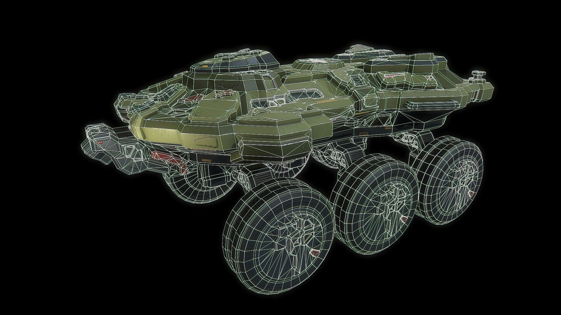 3D model Sci fi pathfinder rover vehicle VR / AR / low-poly | CGTrader