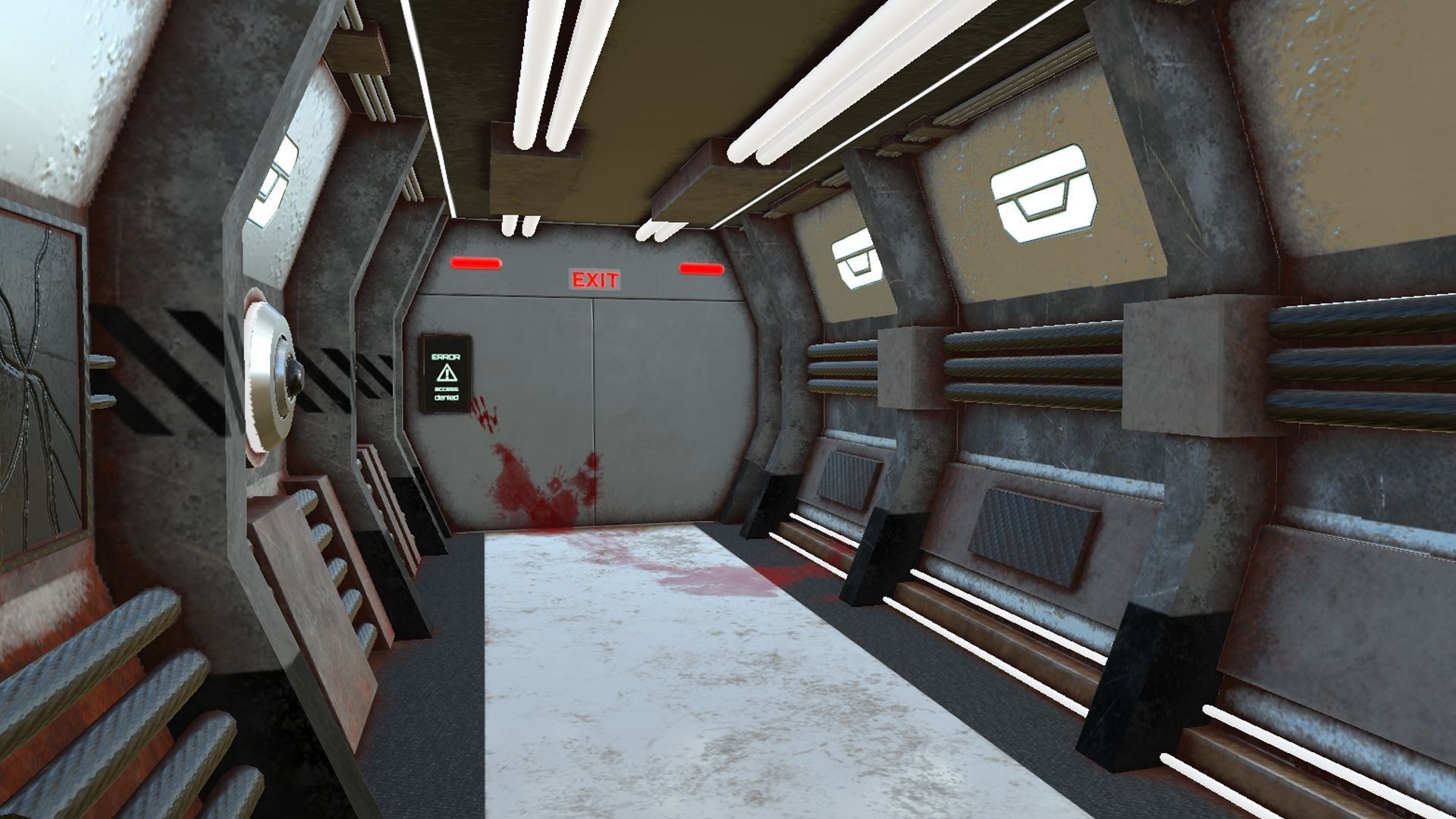 3D model Rust Crime Scene SciFi Backdrop - Scenery Full Perm VR / AR ...