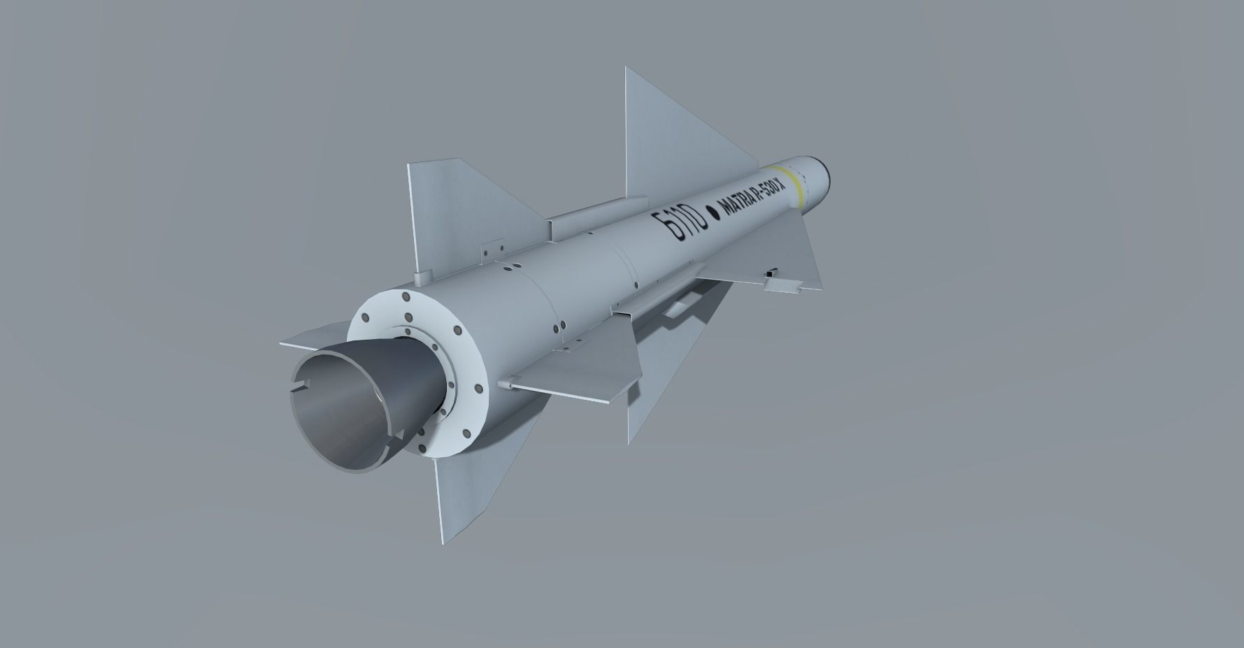 3D model Matra 530 Missile VR / AR / low-poly | CGTrader
