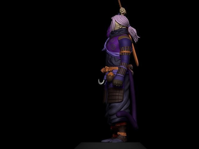 trunks Samurai 3D model 3D printable | CGTrader