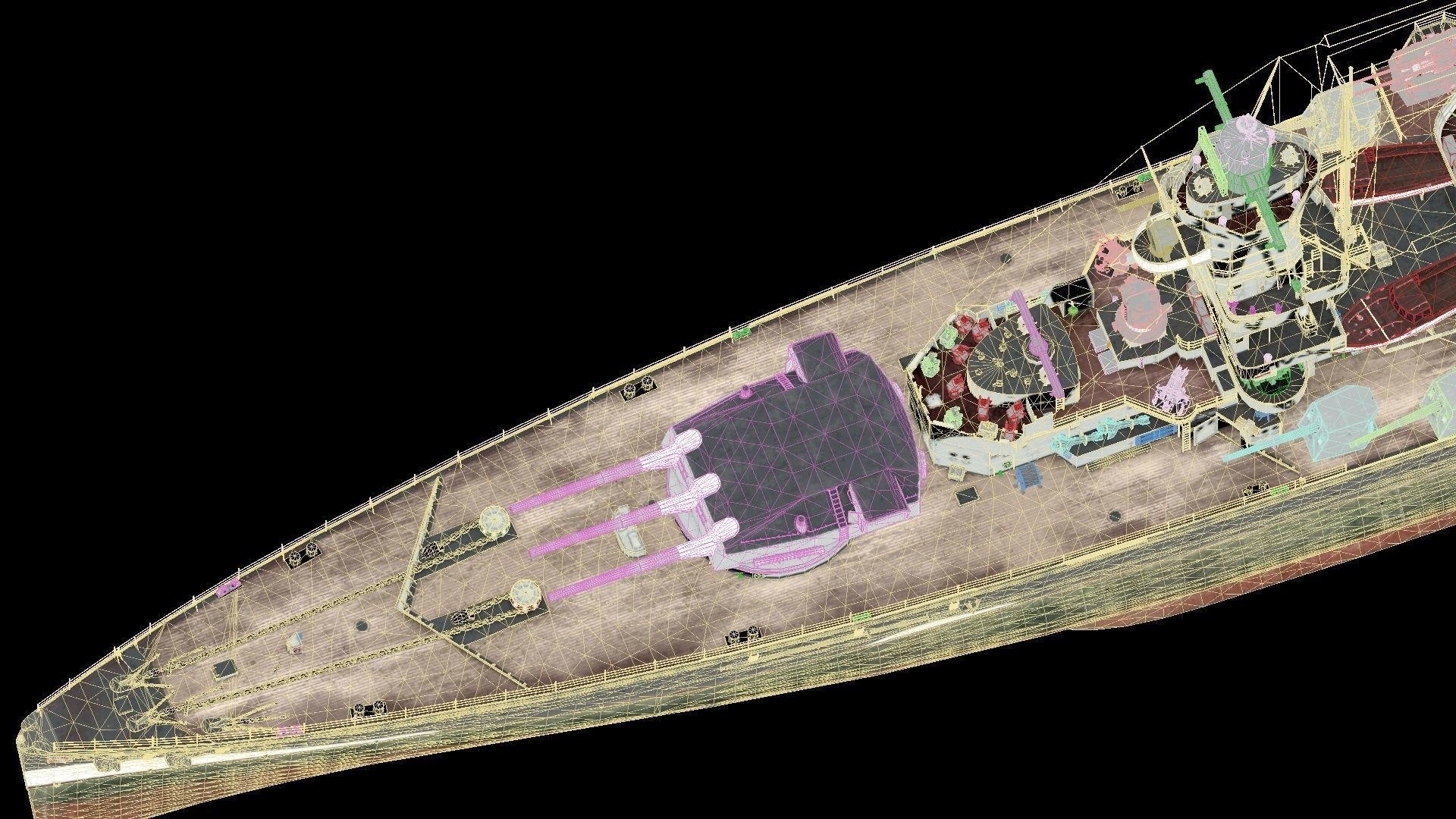 Admiral Graf Spee 3D model | CGTrader