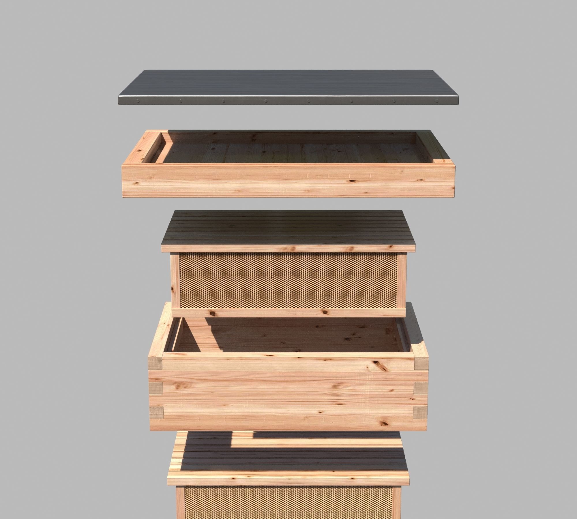 Bee Hive 3D model | CGTrader