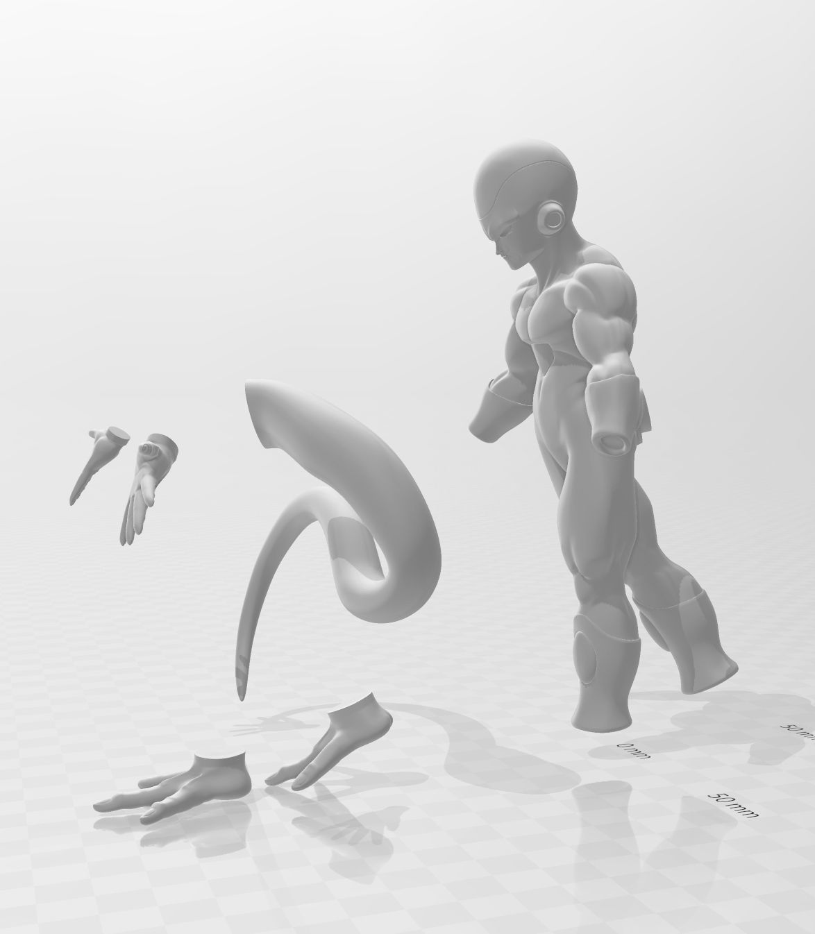 Dragon Ball Freeza frieza 3D model 3D printable | CGTrader