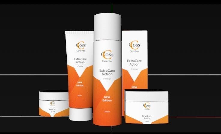 3D model Ready Texture Cosmetic Pack 3D Low Poly Cream - Jelly Box VR ...