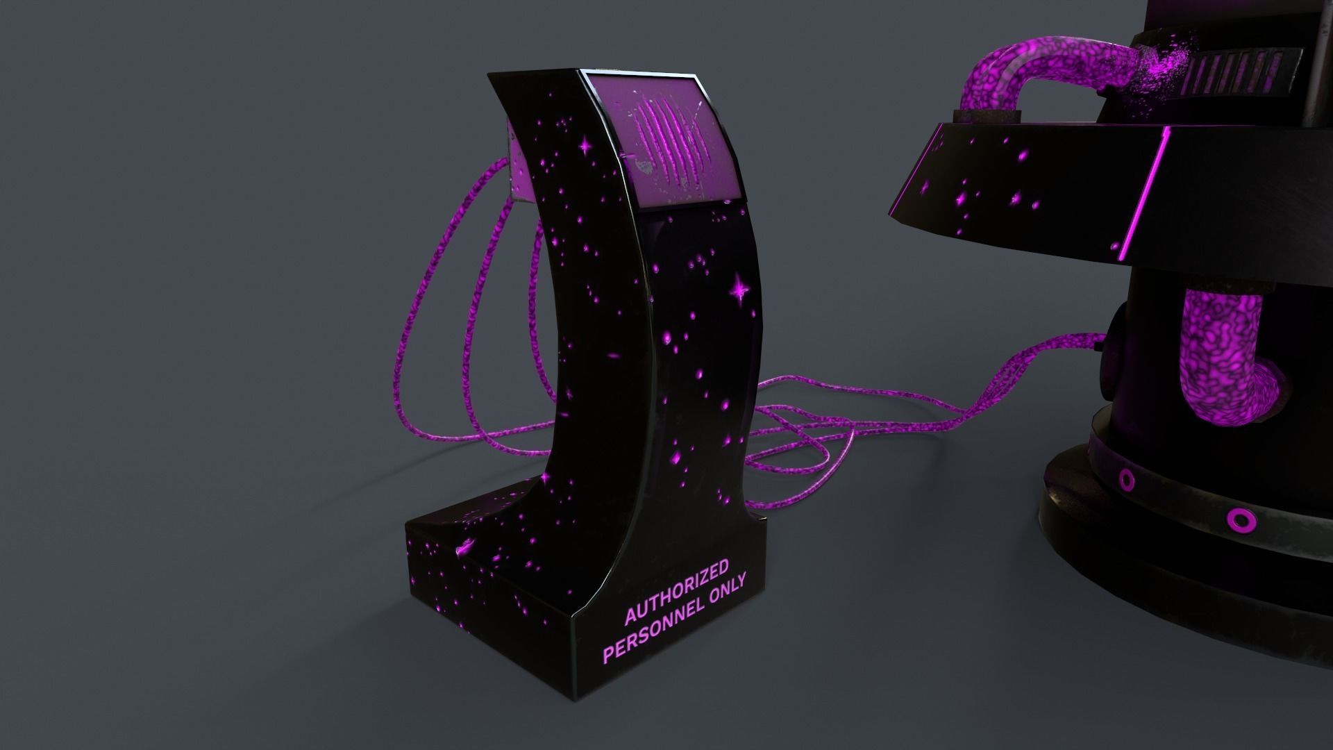 3D model Sci-Fi Production Machine 02 VR / AR / low-poly | CGTrader