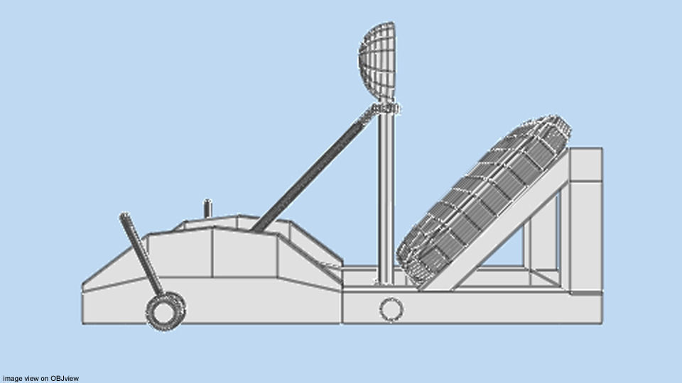 Medieval War Machine - Onager 3D model | CGTrader