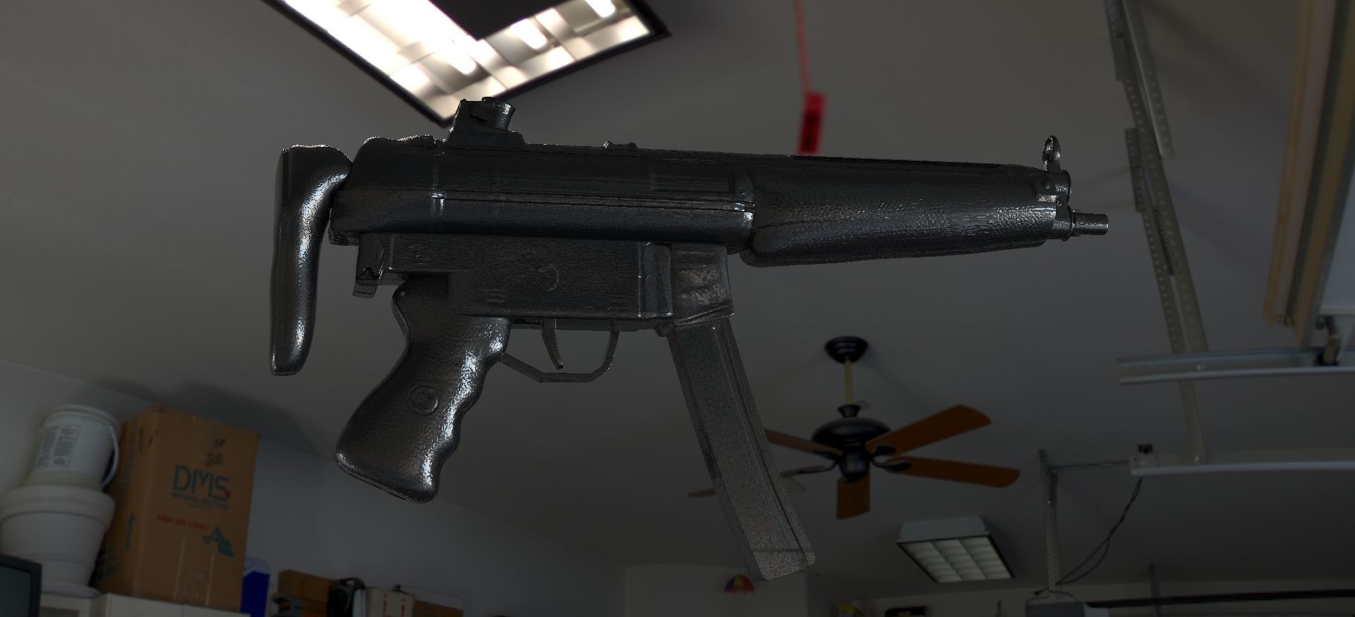 Mp4 gun 3D model | CGTrader