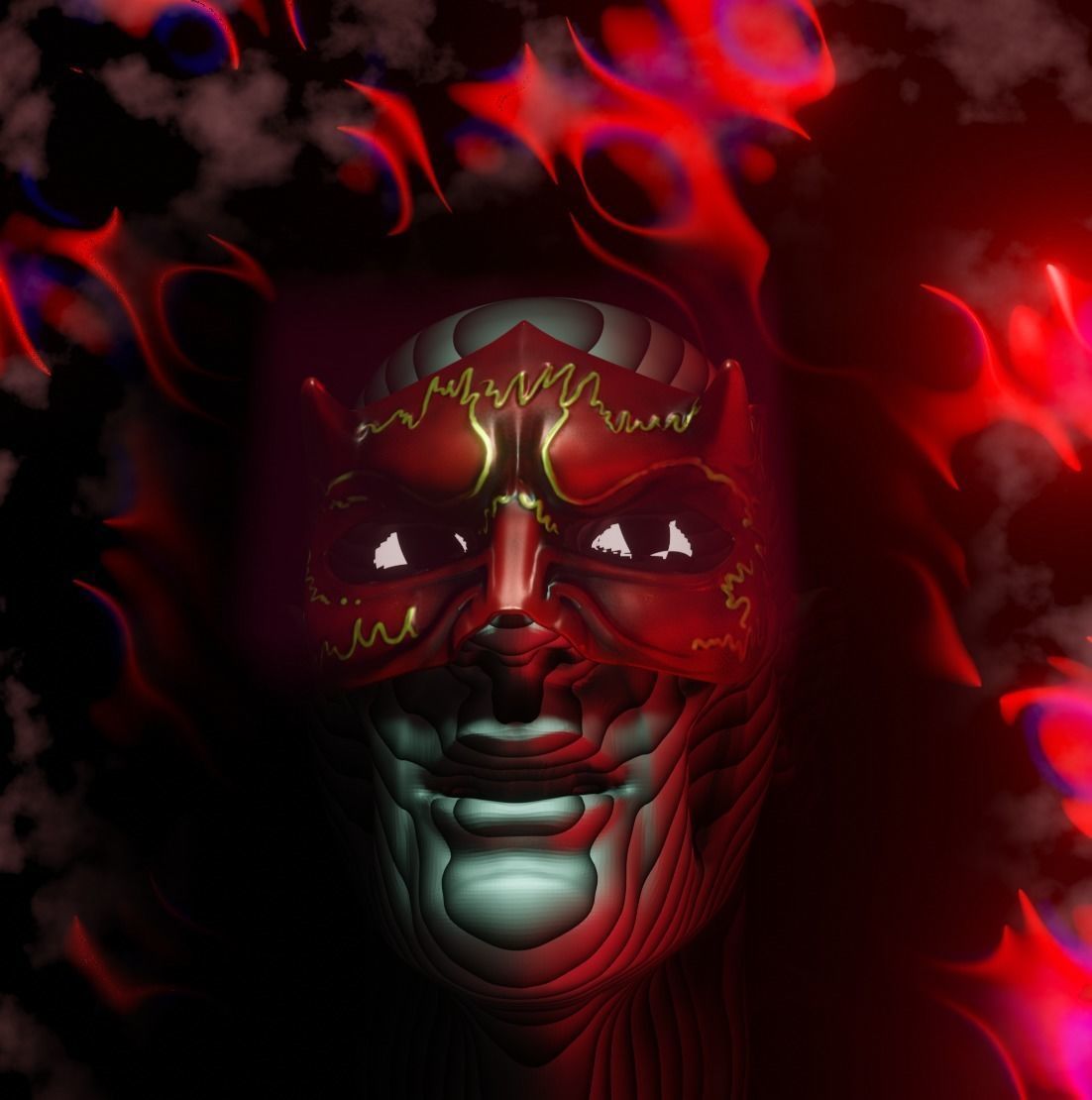 masked guy free 3D model | CGTrader