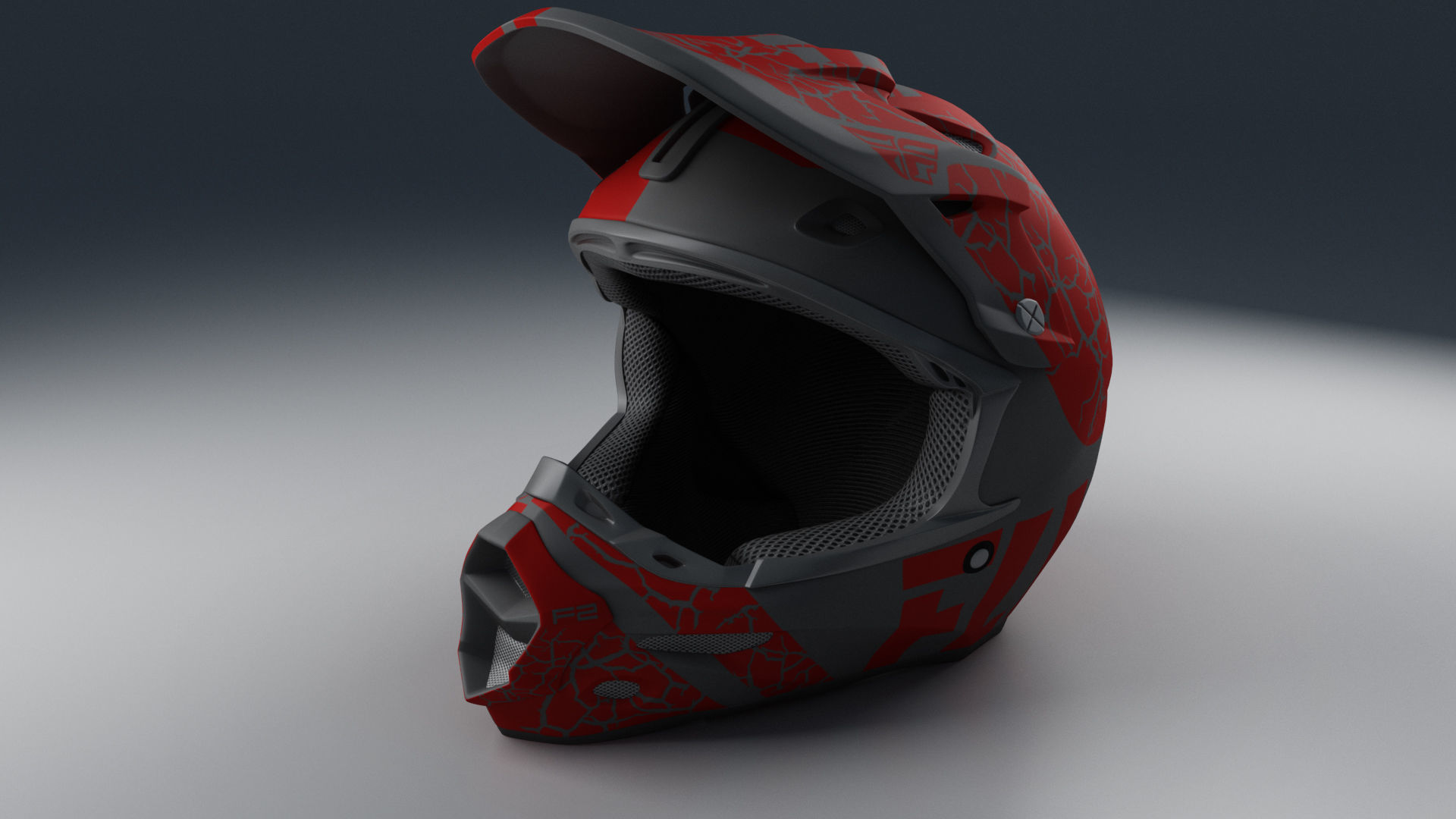 3 Moto Helmets 3D model | CGTrader