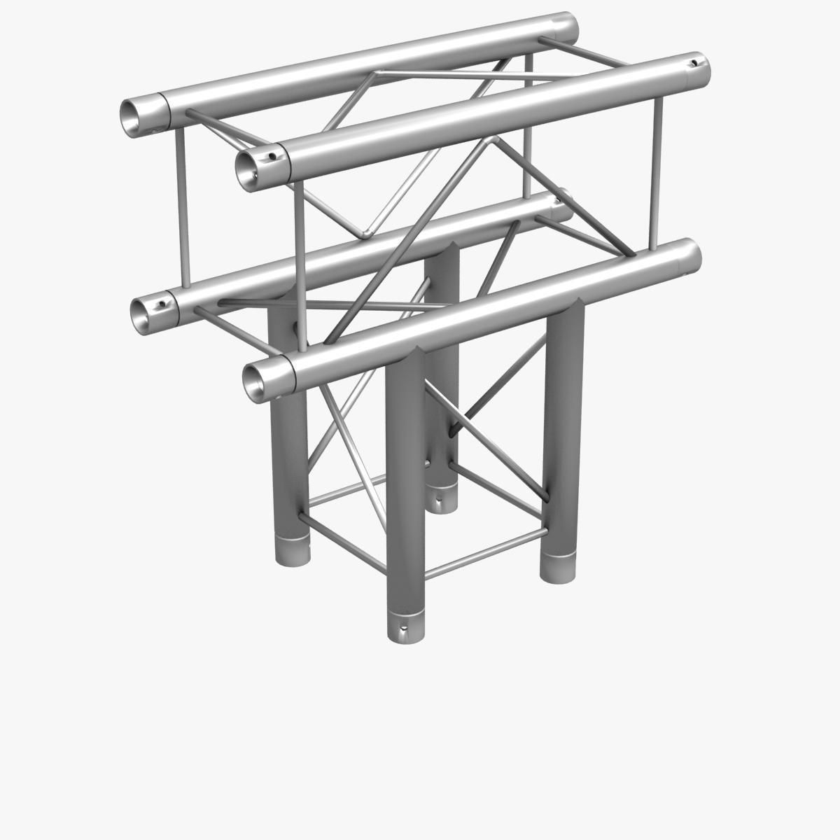 Trusses Square Triangular Beam Bundle Collection 129 PCS Modular 3D ...