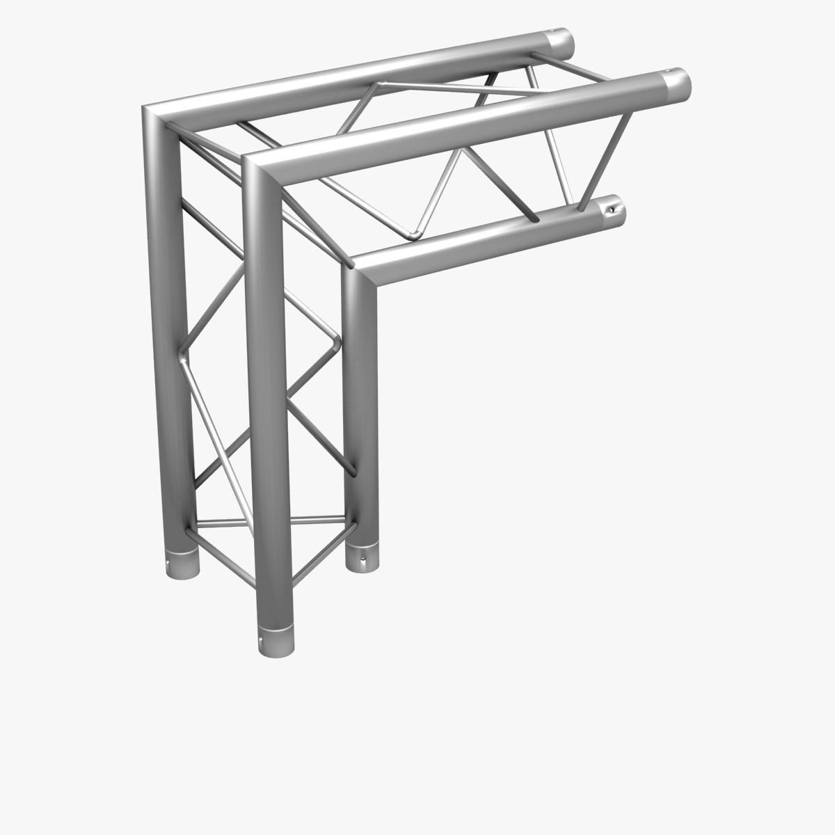 Trusses Square Triangular Beam Bundle Collection 129 PCS Modular 3D ...