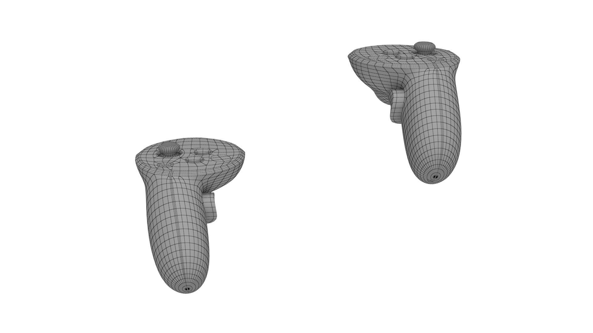 Generic VR Controllers 3D model | CGTrader