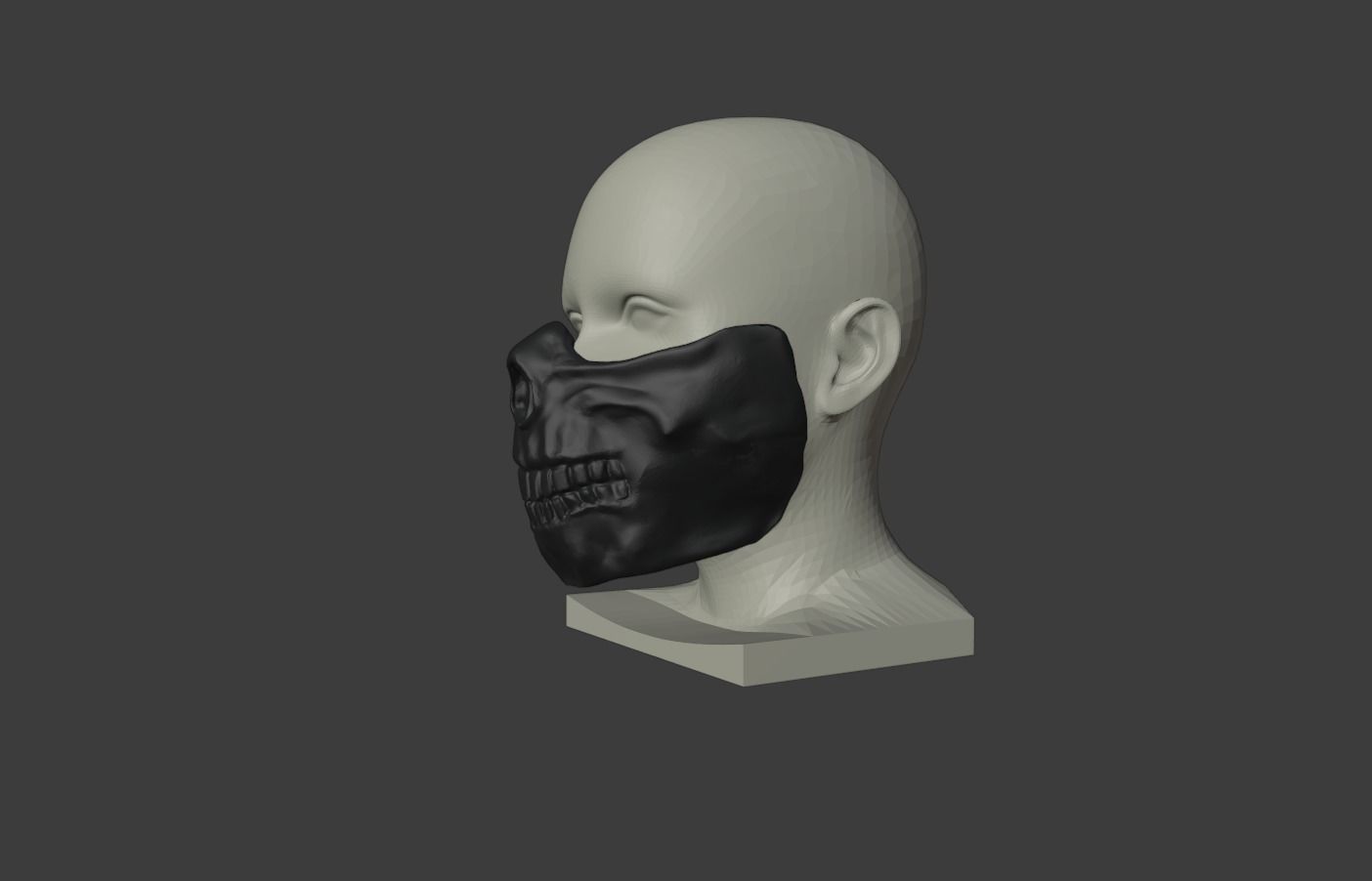 FOREVER PURGE MOVIE 2021 SCULL MASK - STL FILE 3 VERSIONS 3D model 3D ...