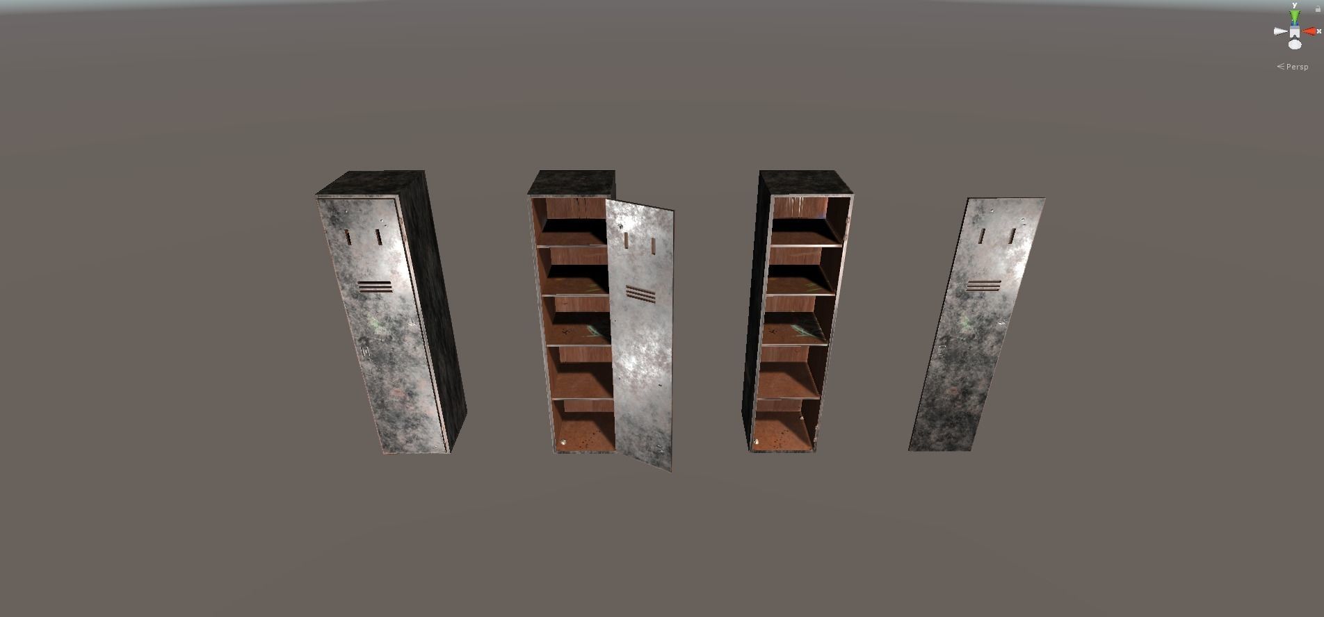 Locker Dirty - Low Poly - FREE free VR / AR / low-poly 3D model ...