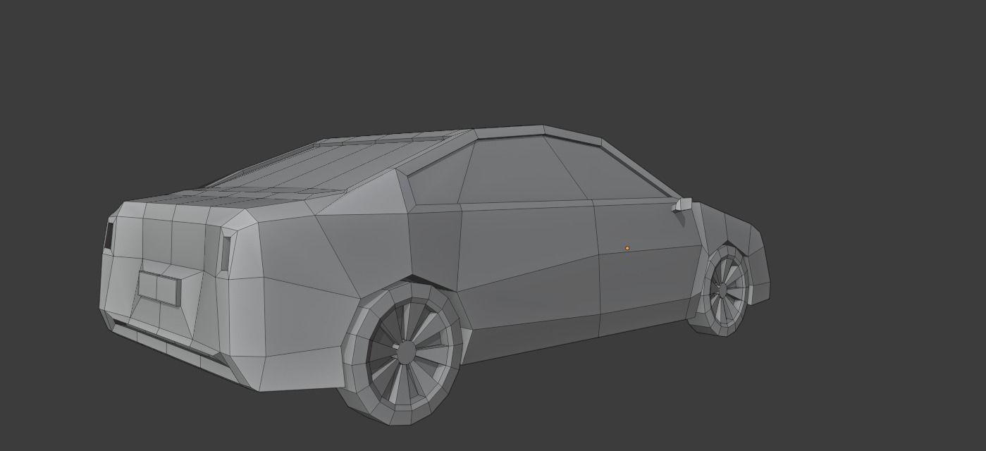 Low Poly Simple Car 3d Model free VR / AR / low-poly 3D model | CGTrader