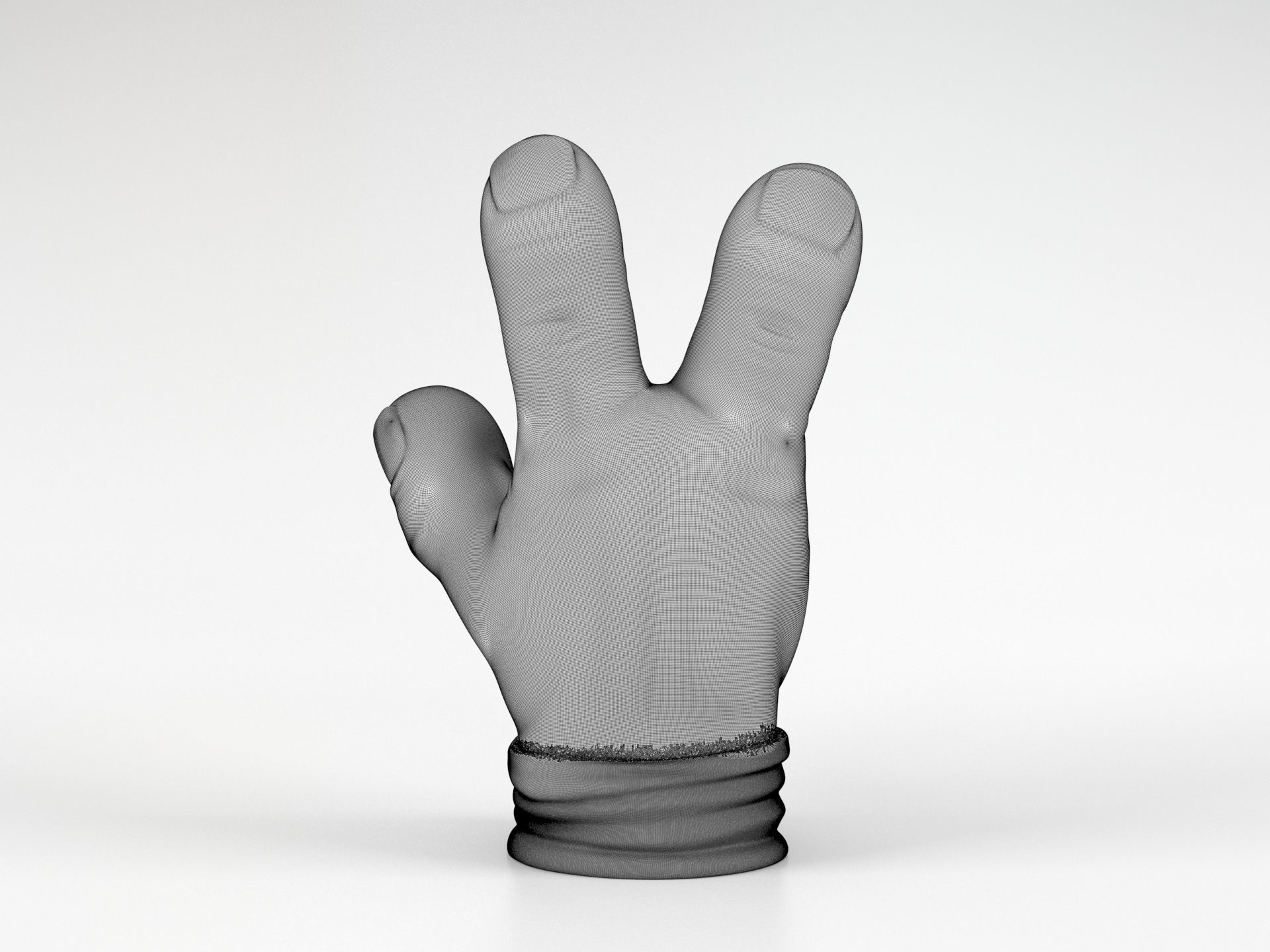 Turtles ninja hand 3D model 3D printable | CGTrader