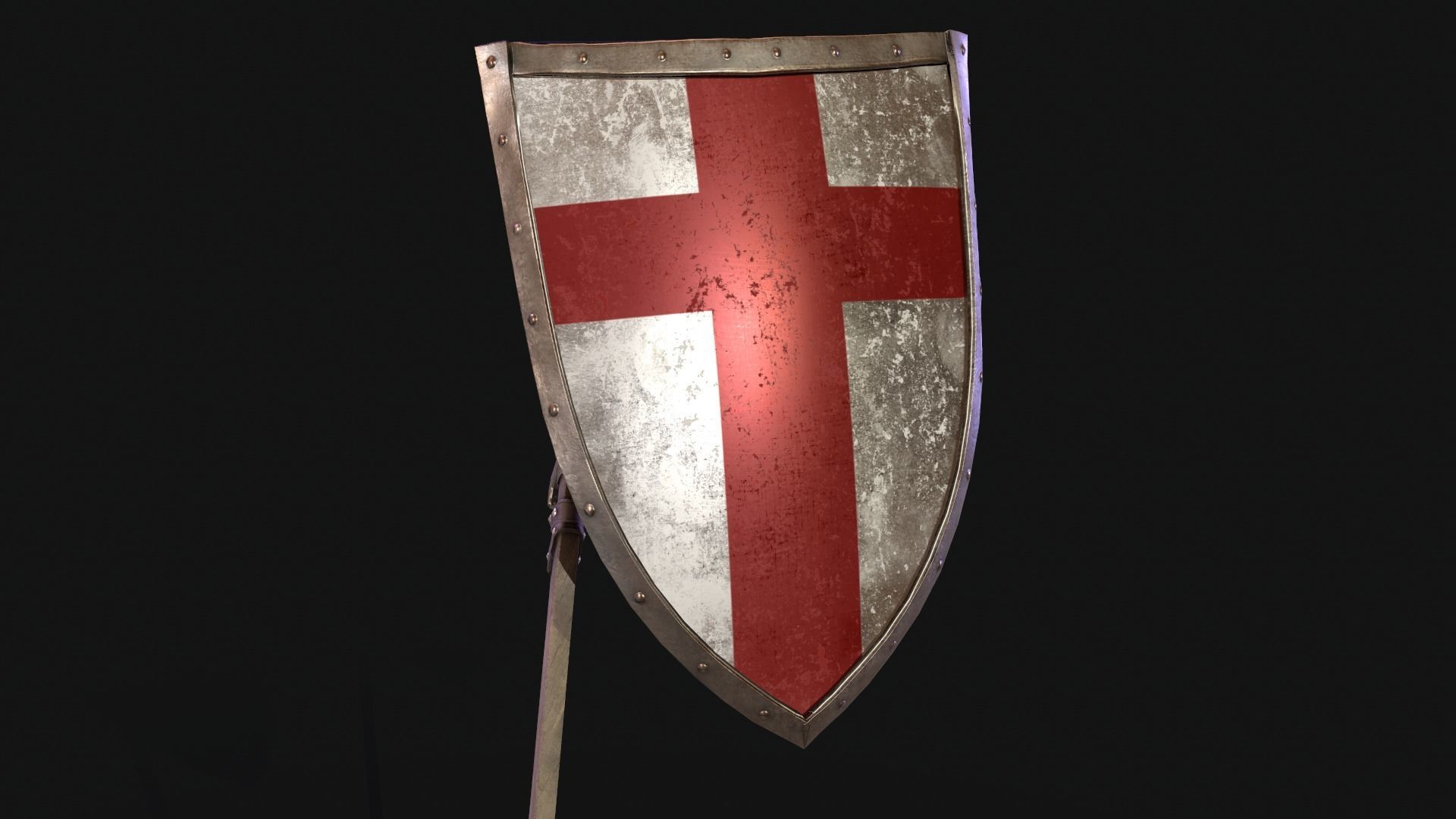3D model Knight Templar VR / AR / low-poly | CGTrader