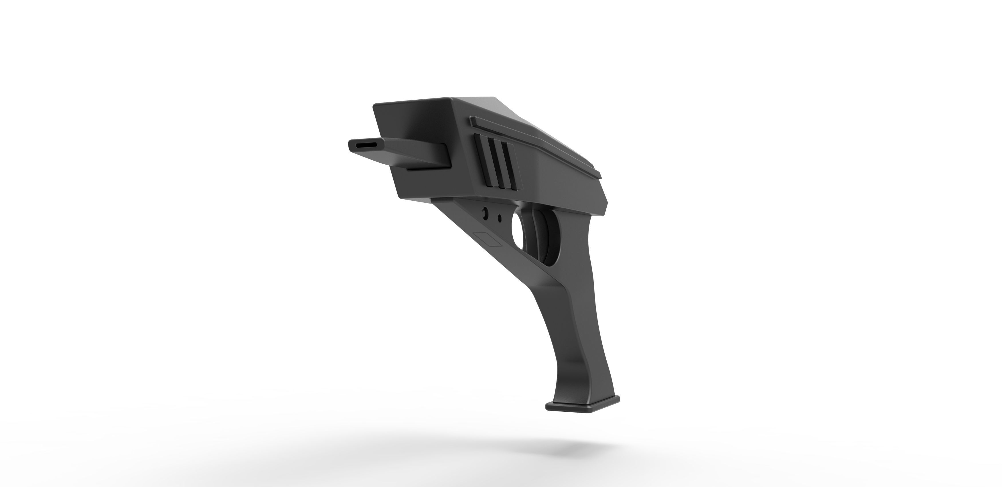 Alien Vaporizer pistol from The Invaders 1967 TV series 3D model | CGTrader