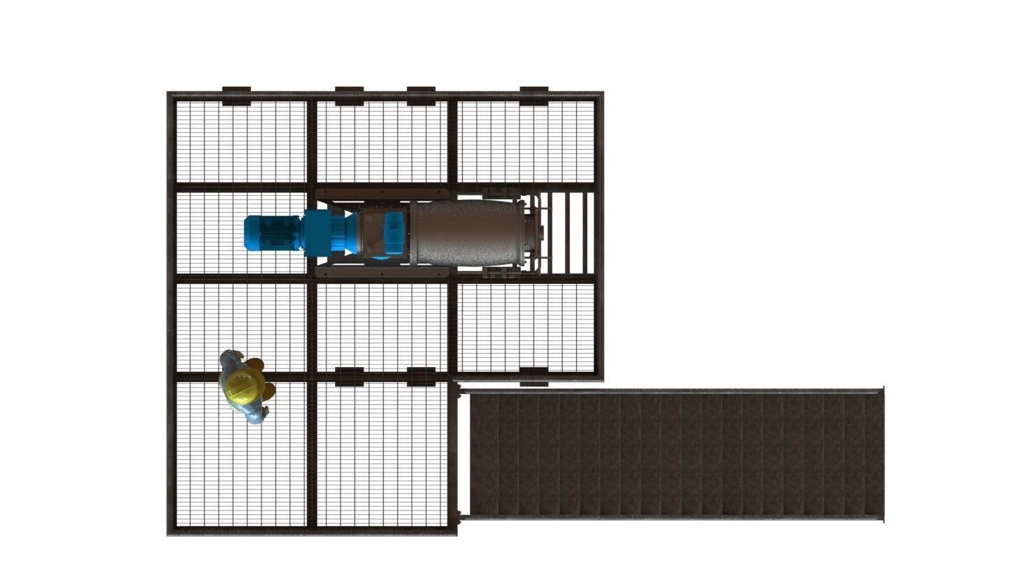 SEPARATOR PLATFORM FOR INSTALLATION GUIDE 3D model | CGTrader