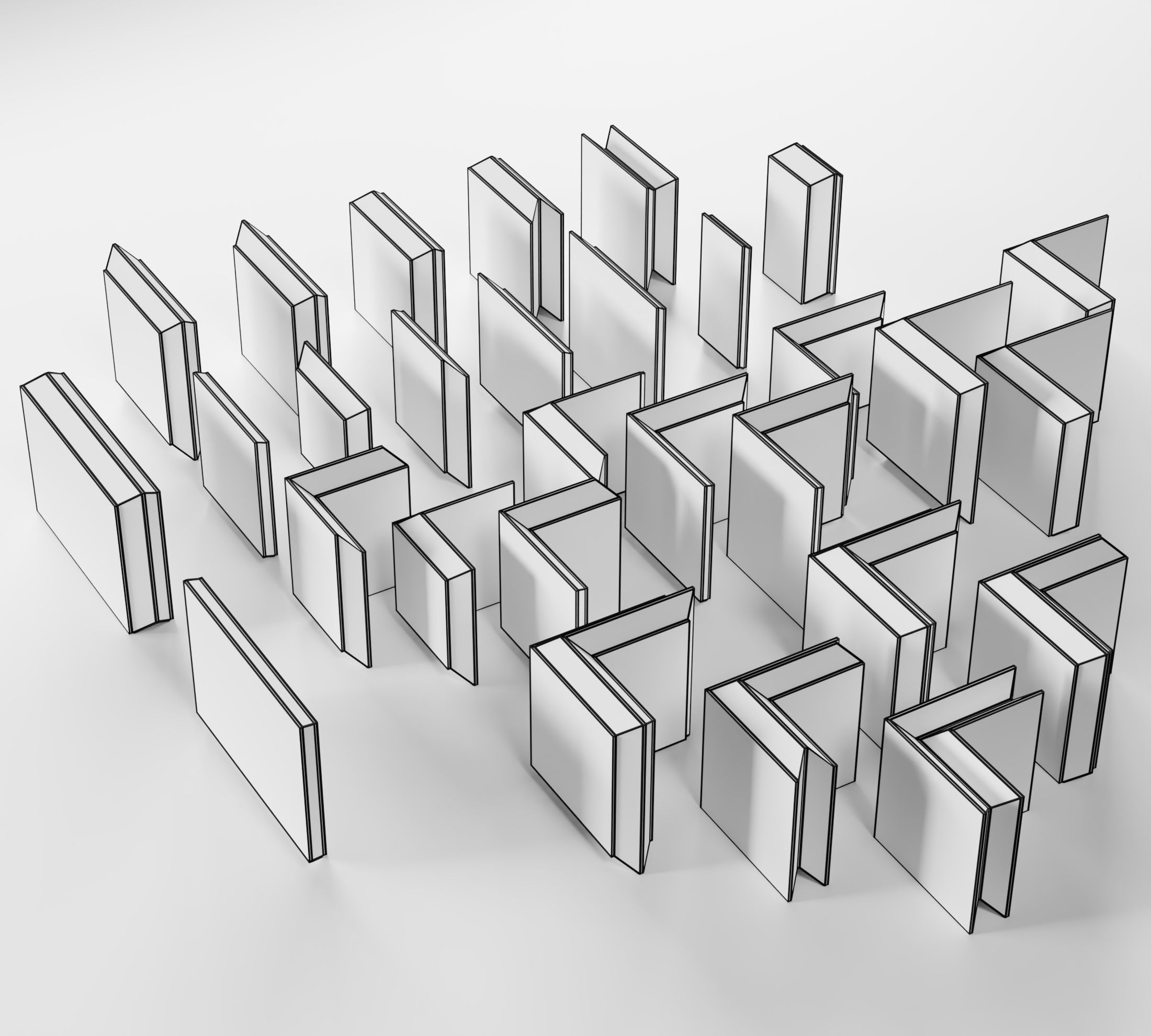 3D model Chevron Interlocking Lead Block Radiation Shielding VR / AR ...