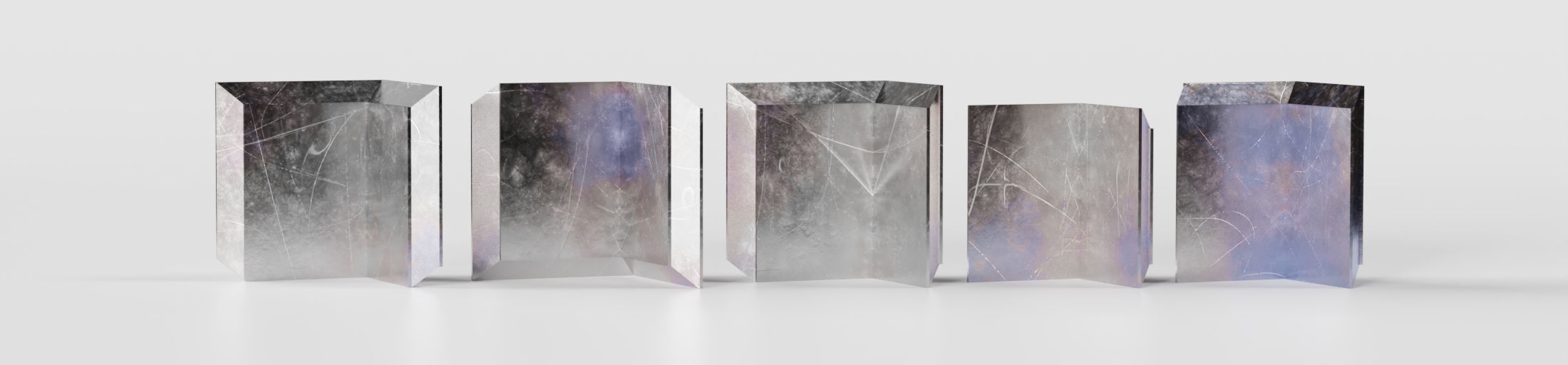 3D model Chevron Interlocking Lead Block Radiation Shielding VR / AR ...