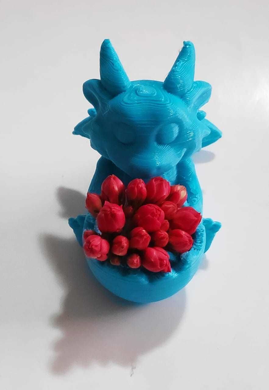 Dragon Pot 3D model 3D printable | CGTrader