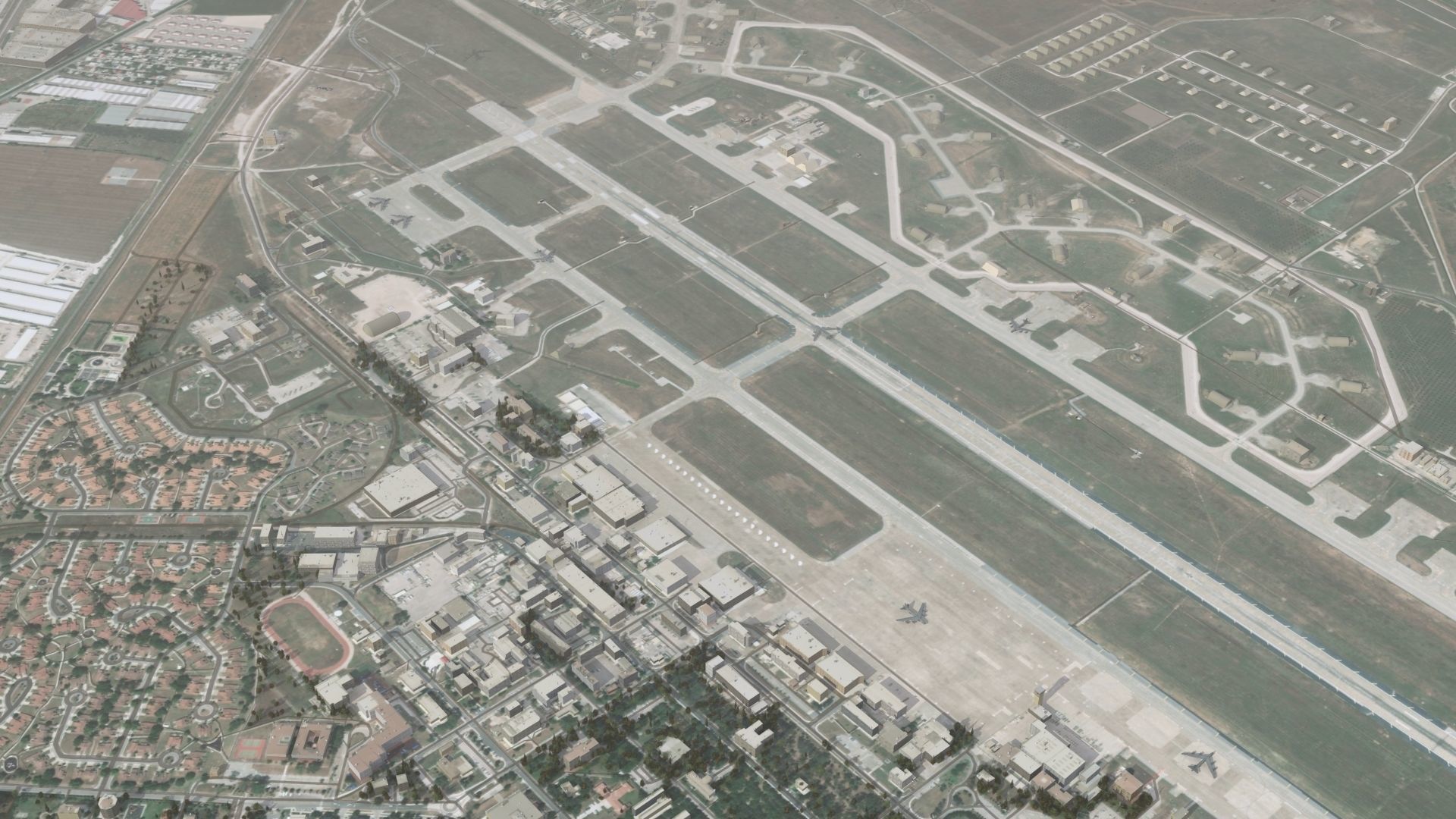 3D model Military Airbase VR / AR / low-poly | CGTrader