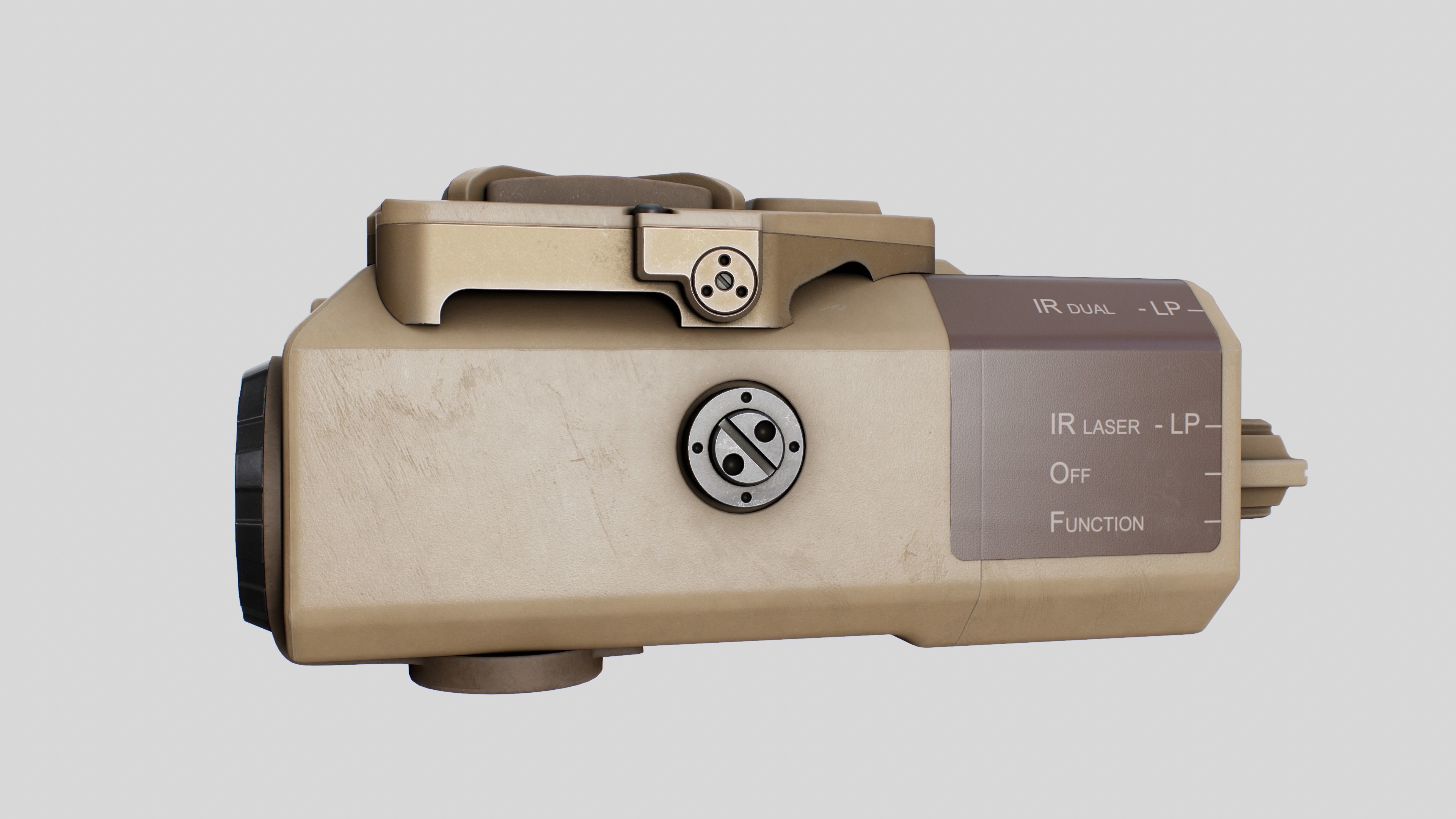 3D model Wilcox Raptar-S Laser Range Finder VR / AR / low-poly rigged ...