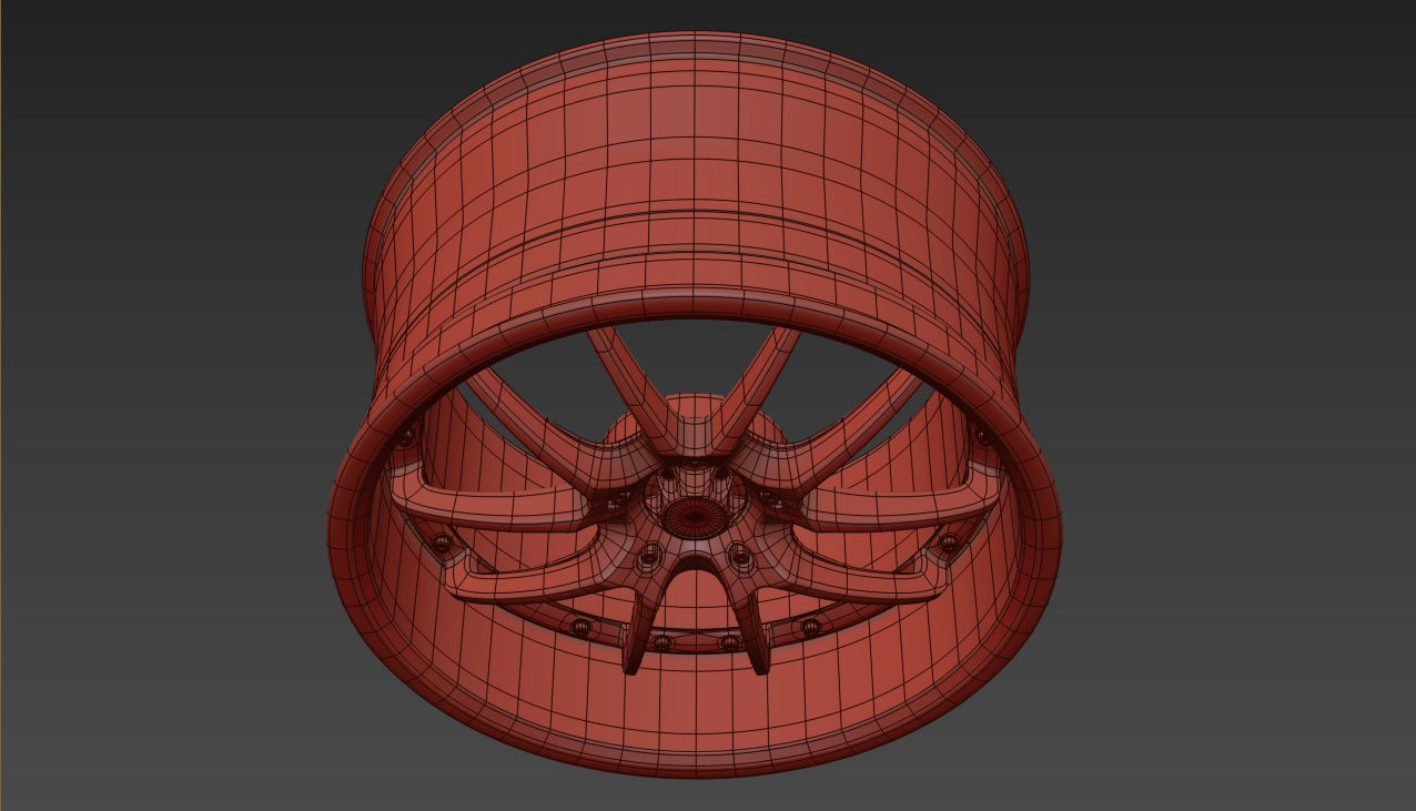WORK VS-SS Wheel 3D model | CGTrader