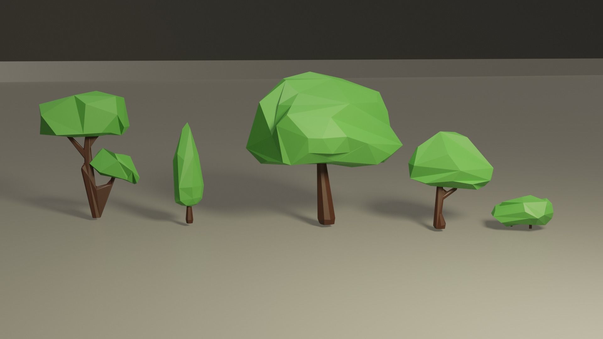 90 Low Poly Models Pack Game Ready free VR / AR / low-poly 3D model ...