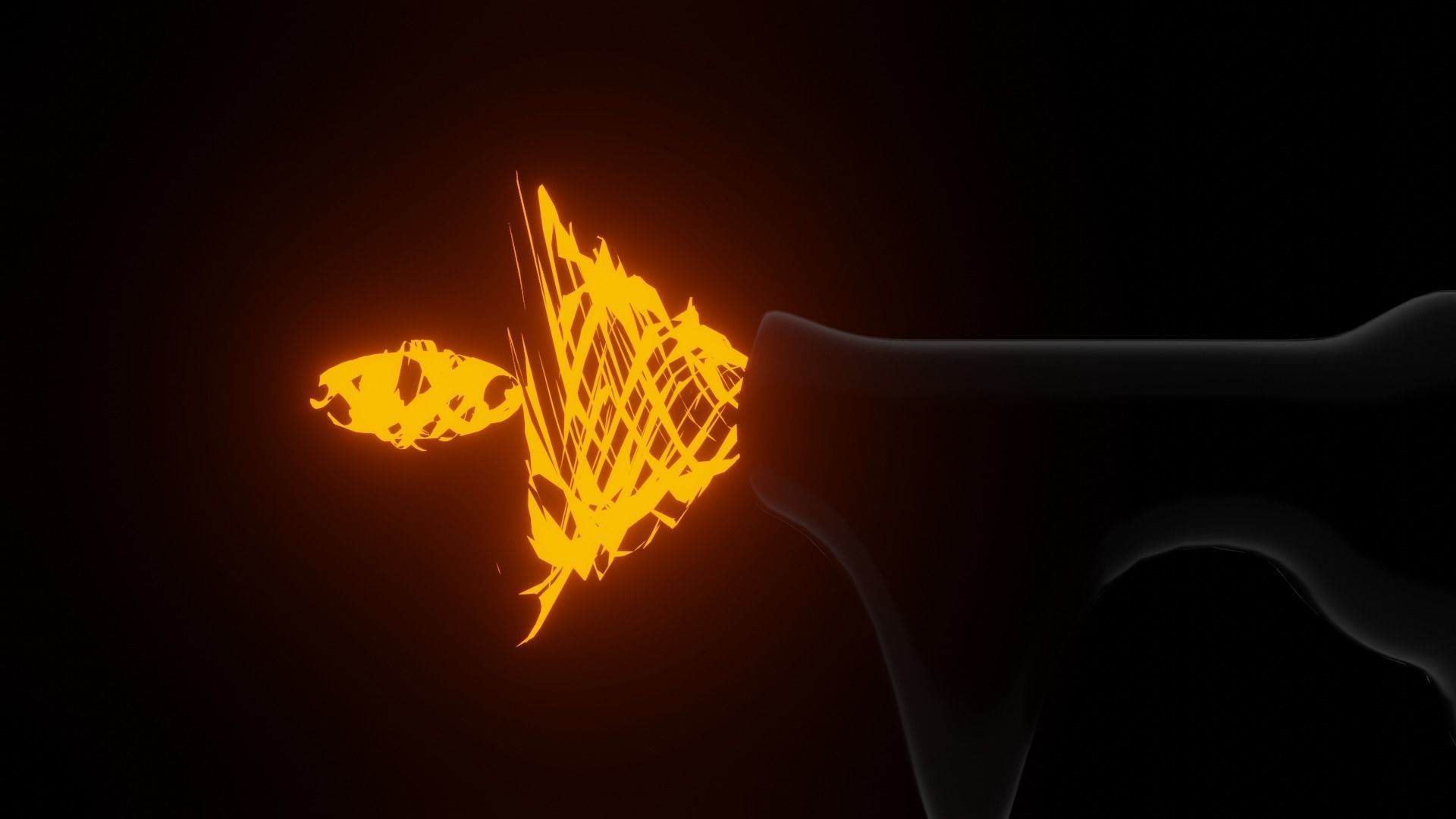 Blaster Bolt Effect free 3D model animated | CGTrader