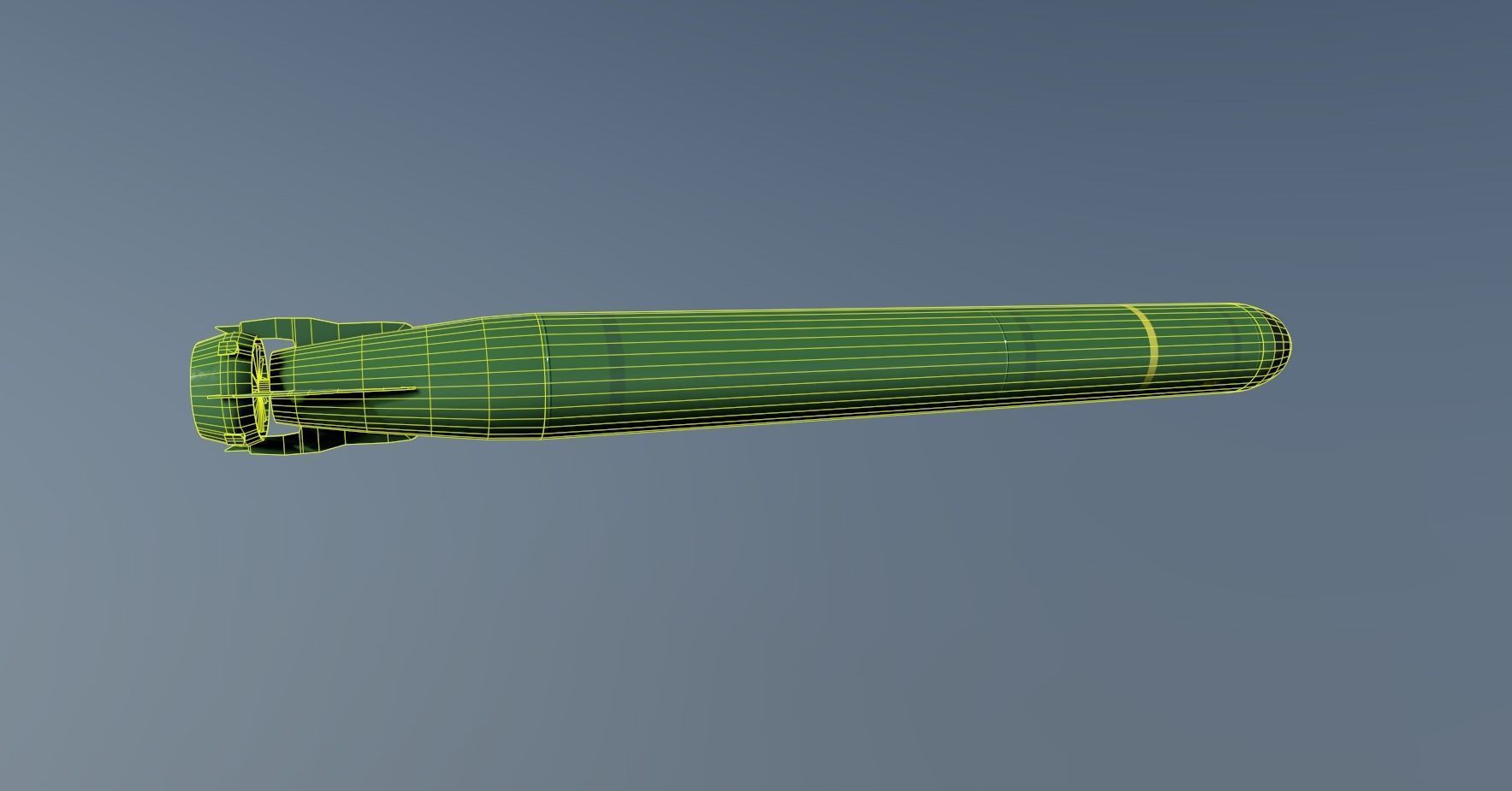 3D model MK-48 ADCAP Torpedo VR / AR / low-poly | CGTrader