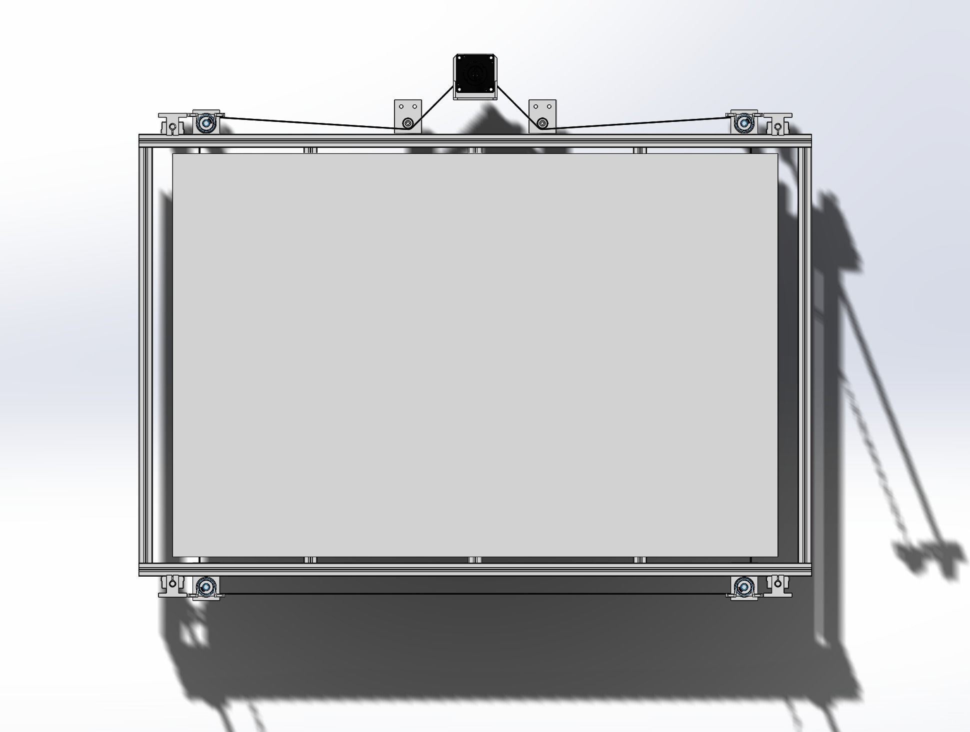 Large lifting mechanism 3D model | CGTrader