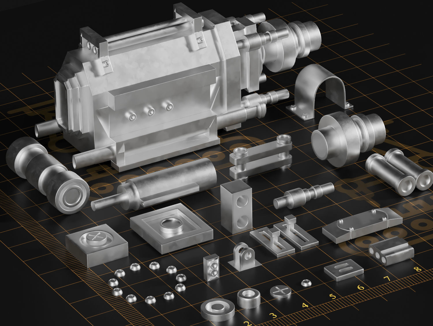 3D model Robot vehicle kitbash VR / AR / low-poly | CGTrader