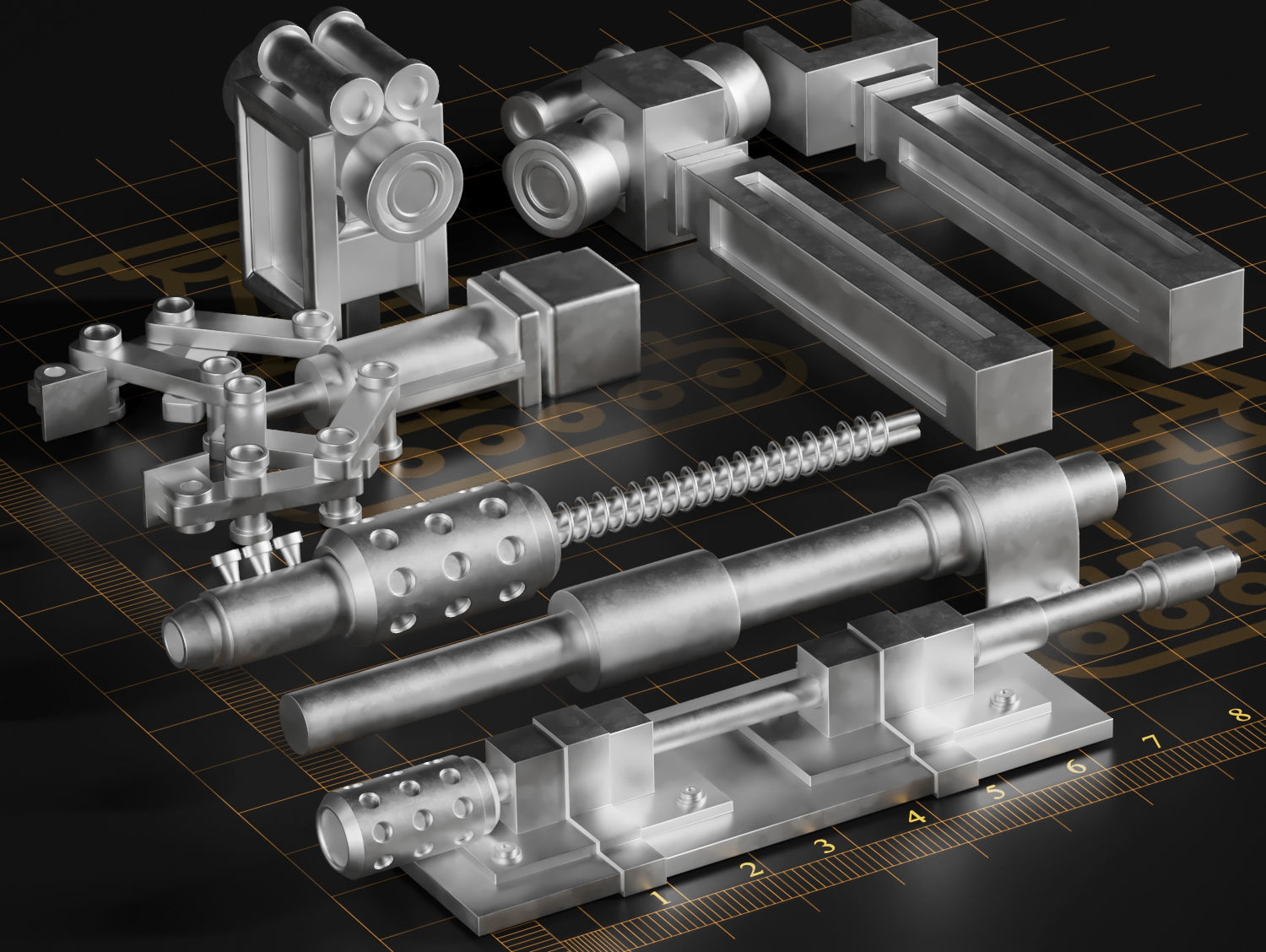 3D model Robot vehicle kitbash VR / AR / low-poly | CGTrader