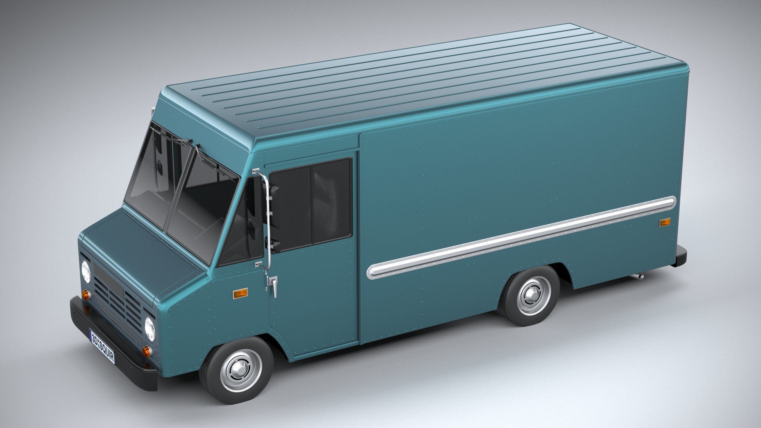 Generic step Van 2021 3D model | CGTrader