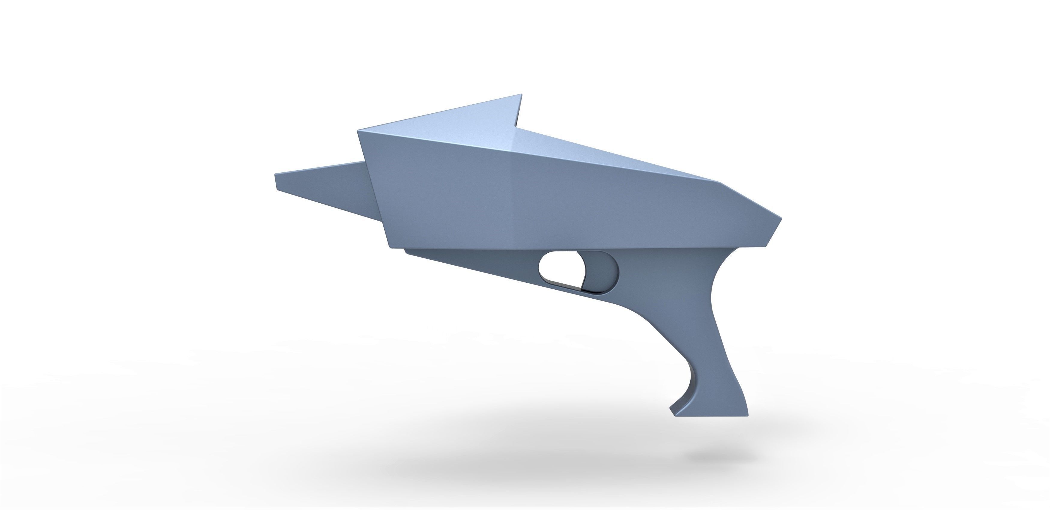 Big Alien Vaporizer pistol from The Invaders 1967 TV series 3D model ...