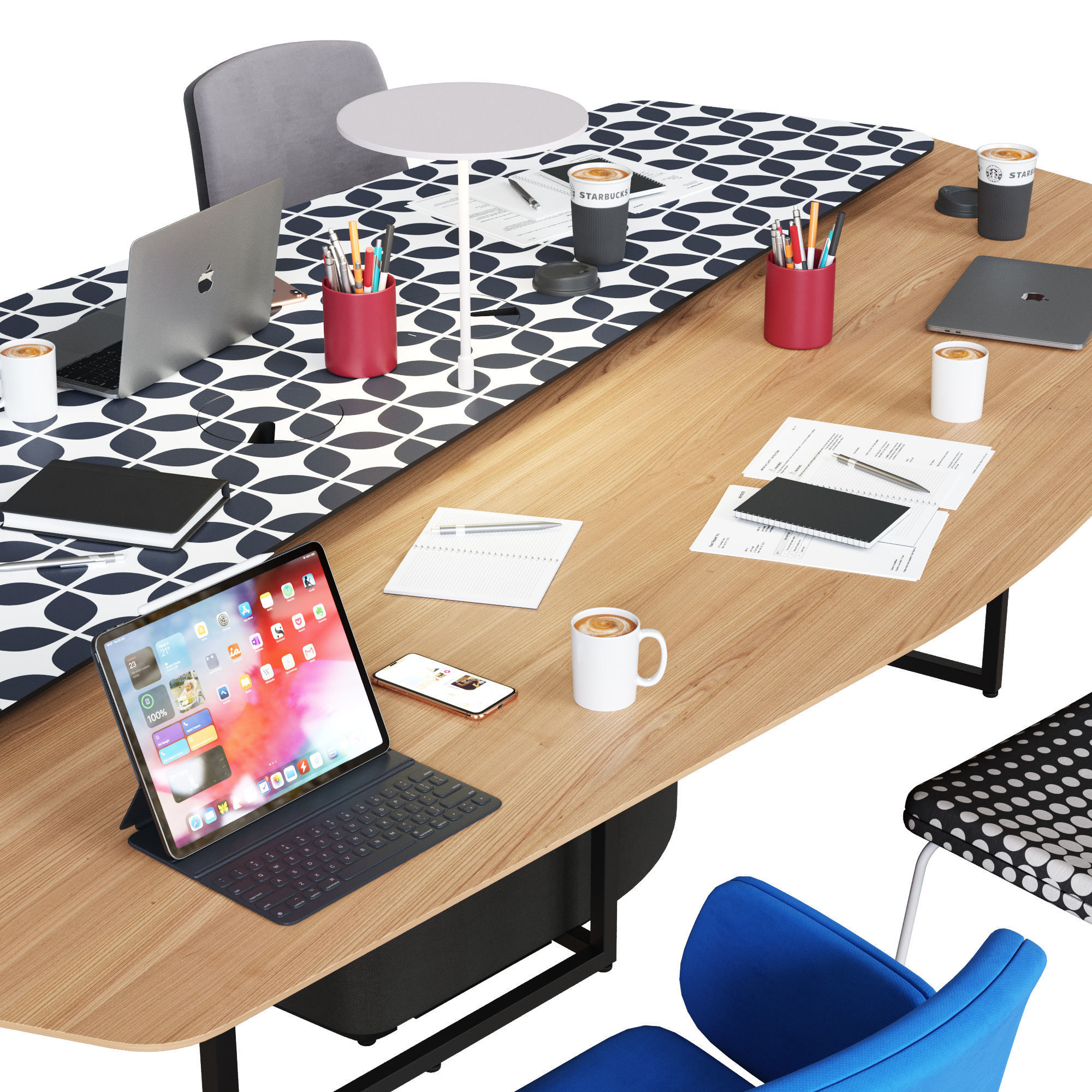 OrangeBox - Fielding Fly Slip WorkTable 3D model | CGTrader