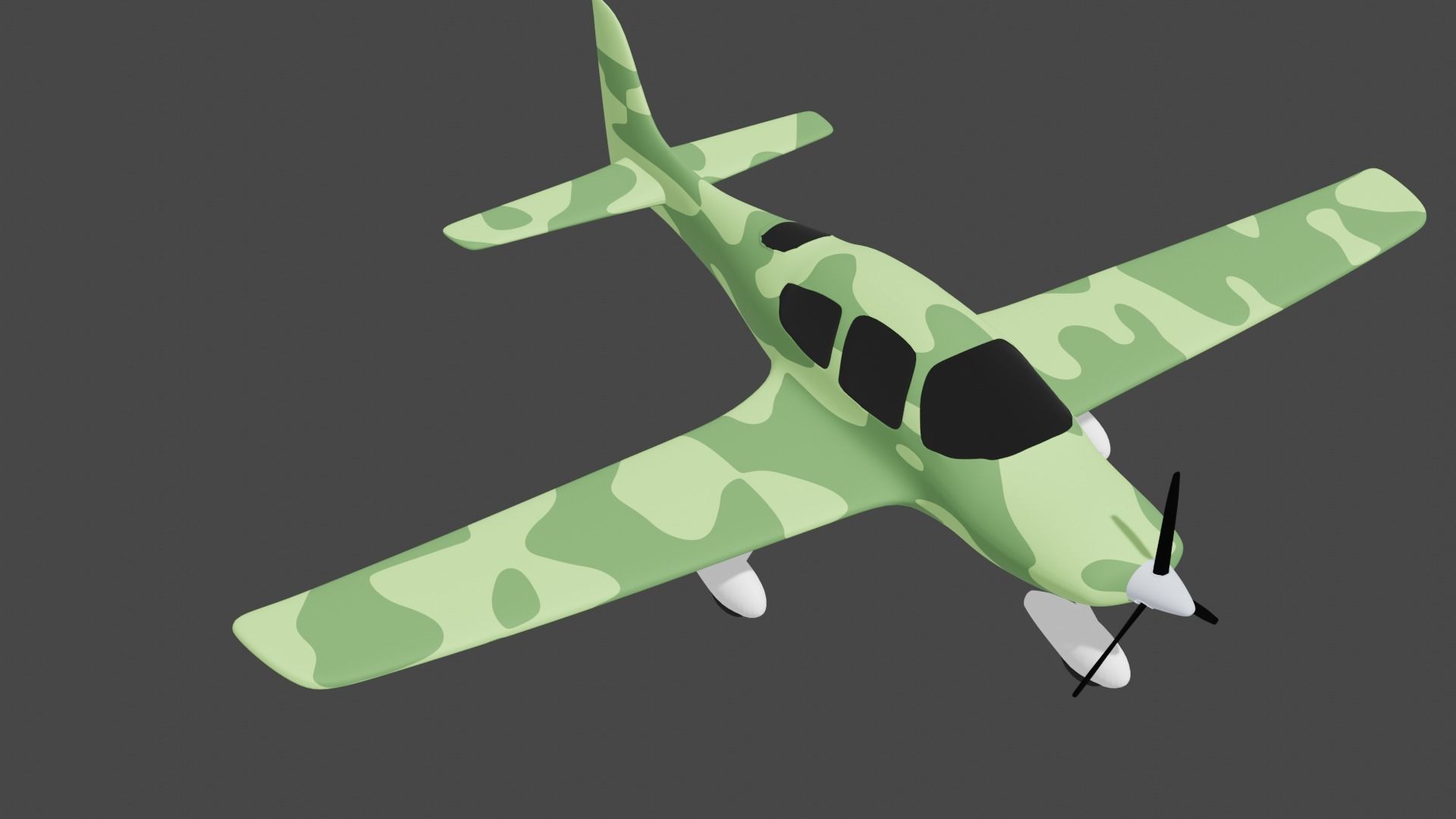 Plane Cirrus S22 3D model | CGTrader