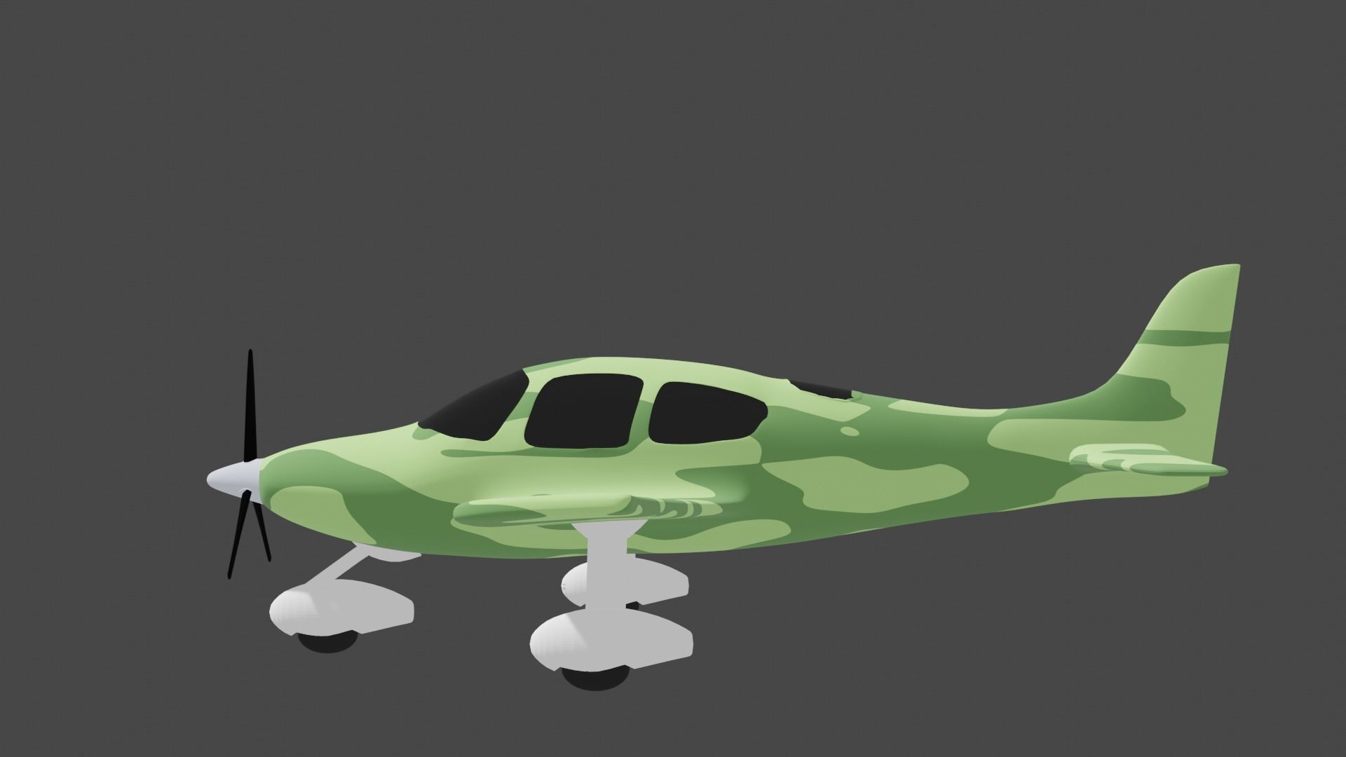 Plane Cirrus S22 3D model | CGTrader